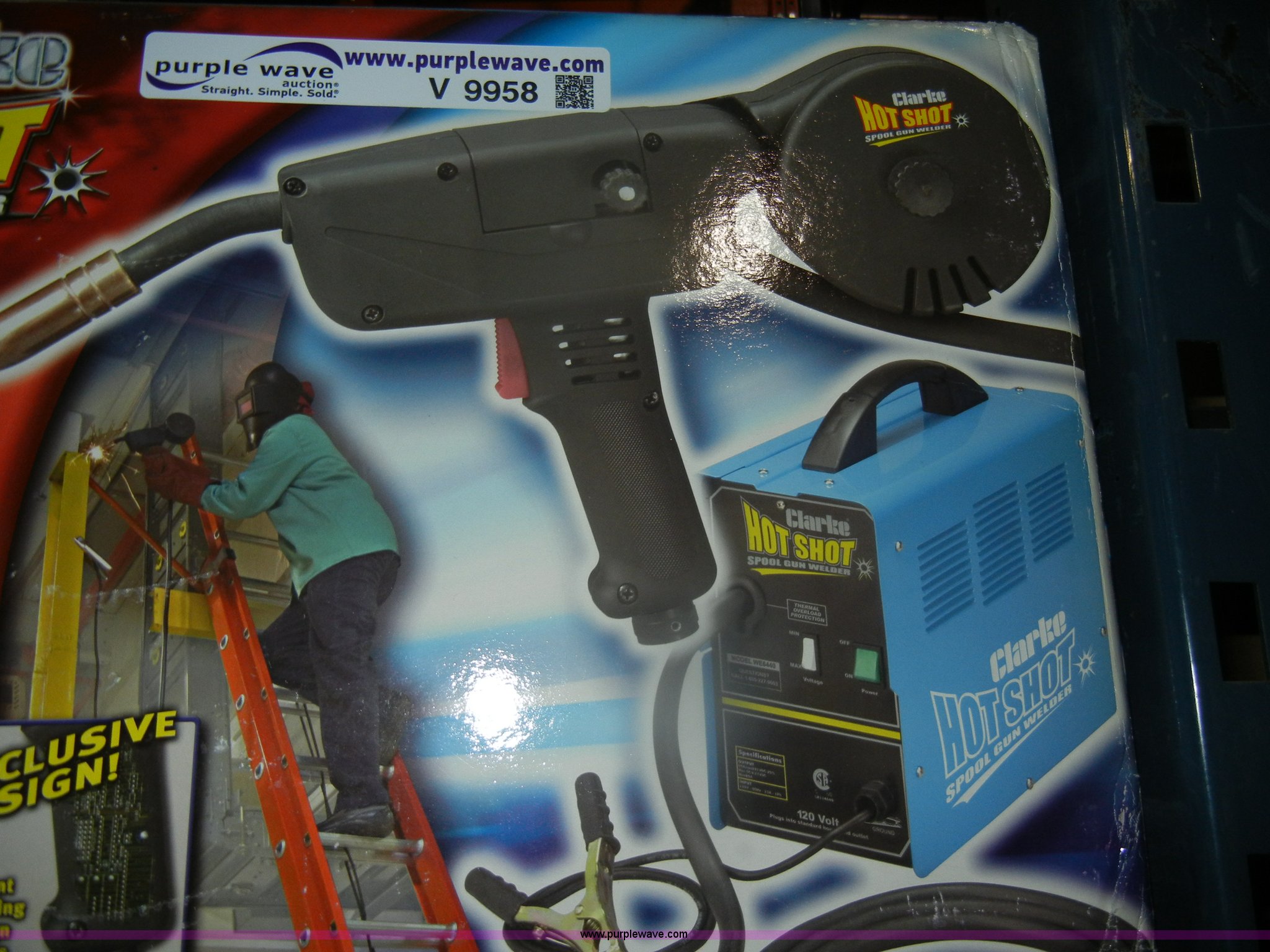 Clarke Hot Shot spool gun welder in Spring Hill, KS | Item V9958 sold ...