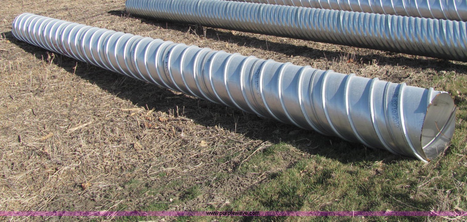 Ultra Flo pipe aluminized T2 LS 16 gauge culvert in Wakarusa, KS | Item ...