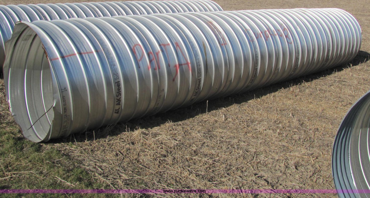 Ultra Flo pipe aluminized T2 LS 14 gauge culvert in Wakarusa, KS | Item ...