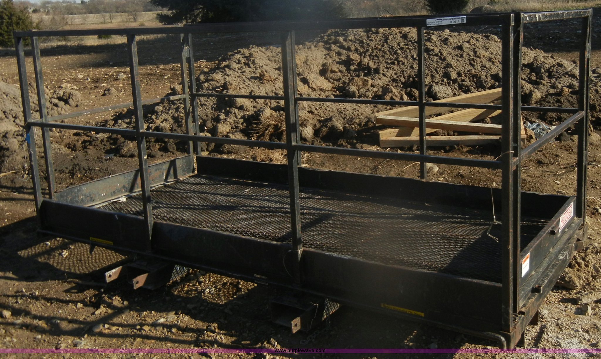 Haugen telehandler man cage in Junction City, KS | Item O9614 sold ...