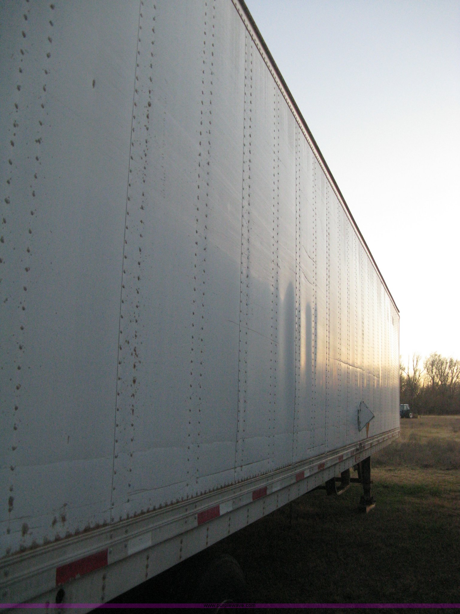 1984 Trailmobile 48' dry van trailer in Inman, KS | Item M9134 sold ...