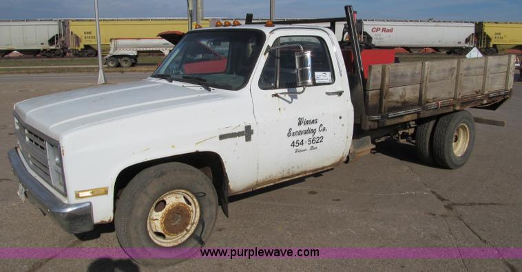 1985 Chevrolet C30 Custom Deluxe flatbed pickup truck in Winona, MN ...
