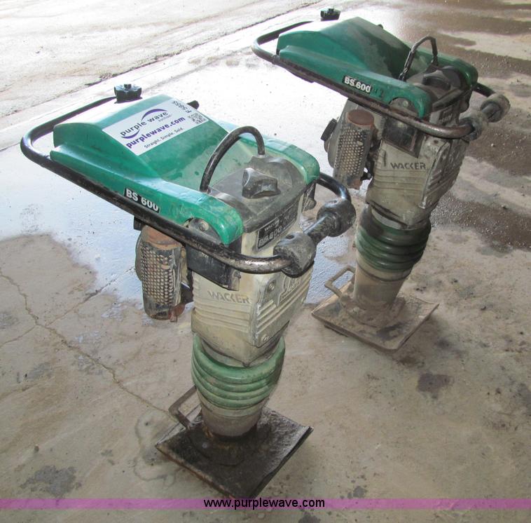 (2) Wacker jumping jack compactors in Winona, MN | Item F5855 sold ...
