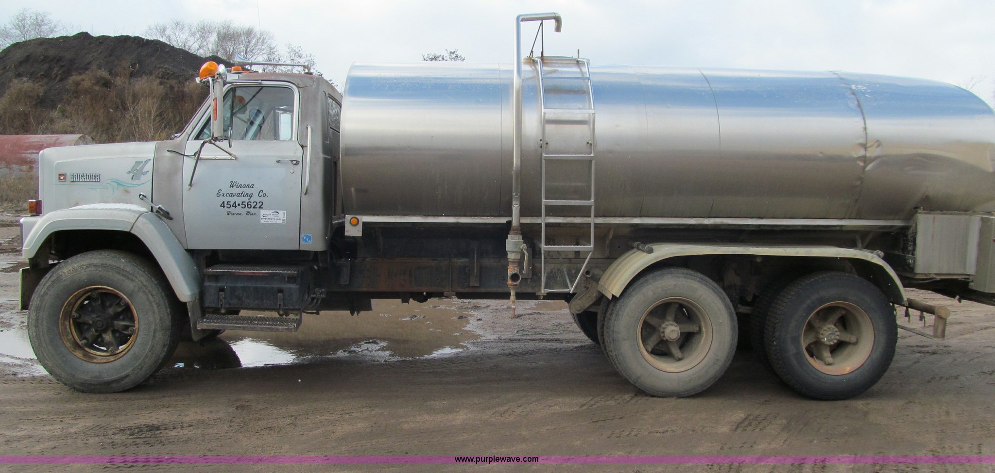 1980 GMC Brigadier water truck in Winona, MN | Item F5583 sold | Purple ...