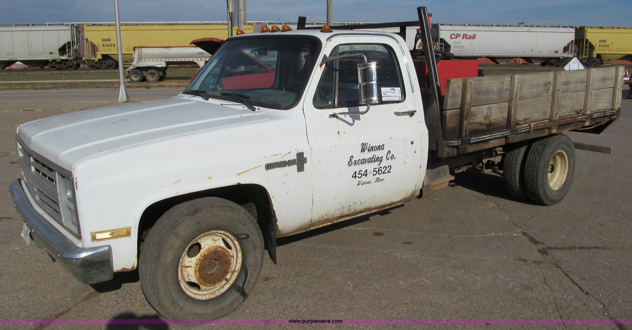1985 Chevrolet C30 Custom Deluxe flatbed pickup truck in Winona, MN ...