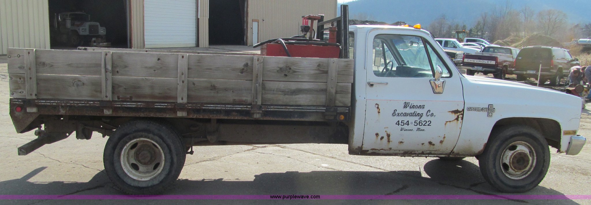 1985 Chevrolet C30 Custom Deluxe flatbed pickup truck in Winona, MN ...