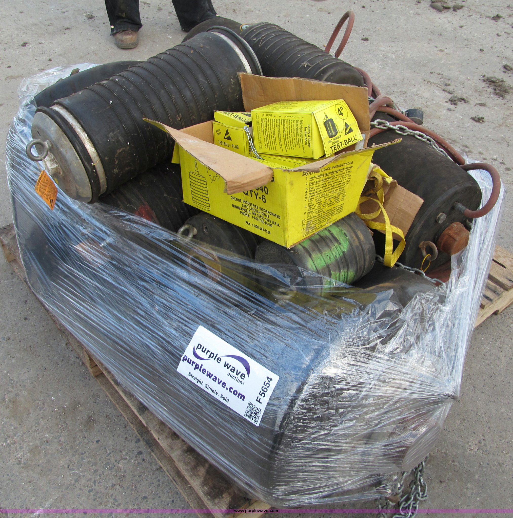 (15) sewer test balls in Winona, MN | Item F5654 sold | Purple Wave