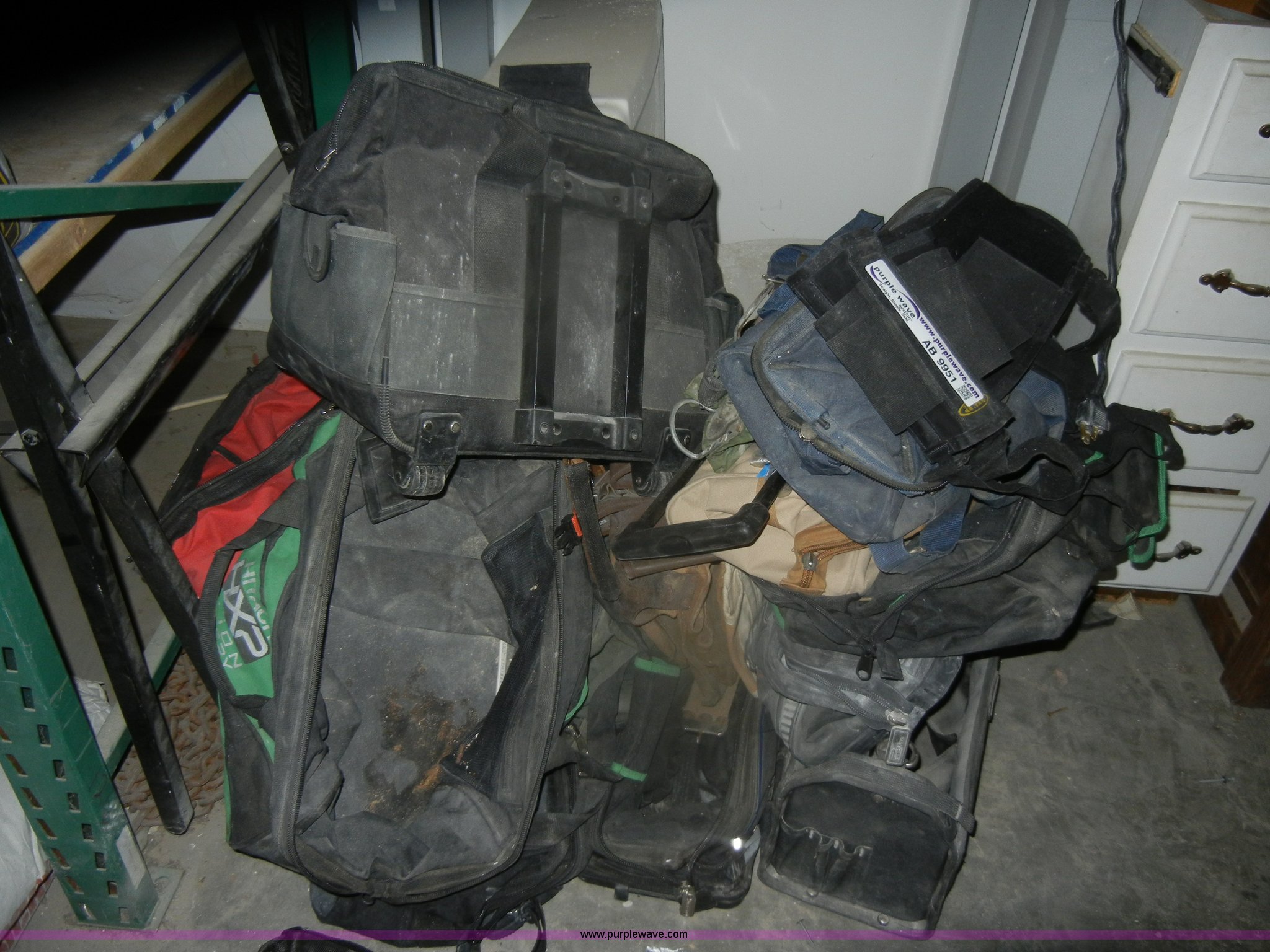 Assorted tool bags in Topeka, KS | Item AB9951 sold | Purple Wave