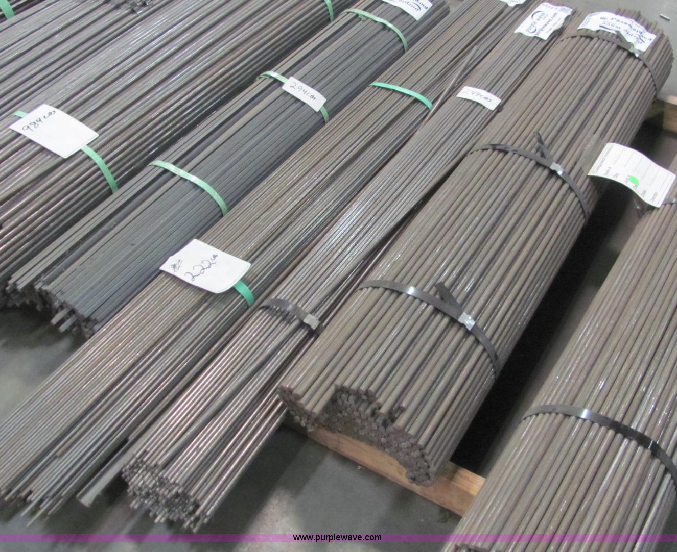 249 lbs of 70" x 5/16" steel rod in Valley Center, KS | Item E2754 sold ...