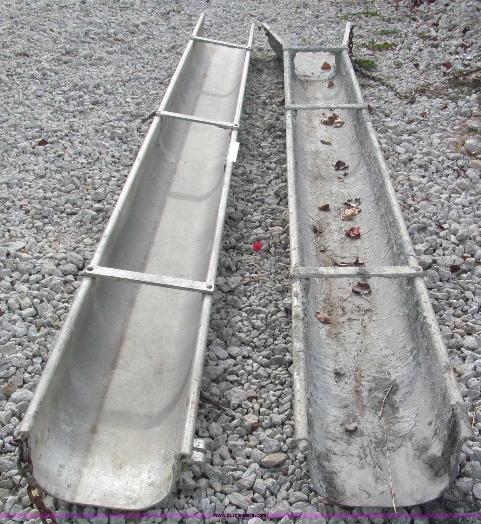 (2) 12' aluminum concrete chutes in Lone Jack, MO | Item E5815 sold ...