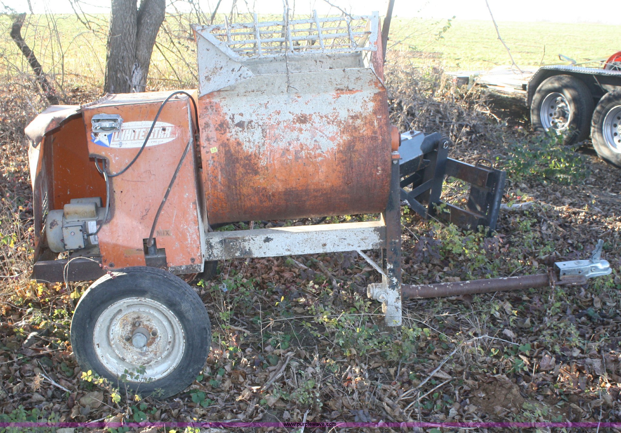 MBW concrete mixer in Auburn, KS | Item O9884 sold | Purple Wave