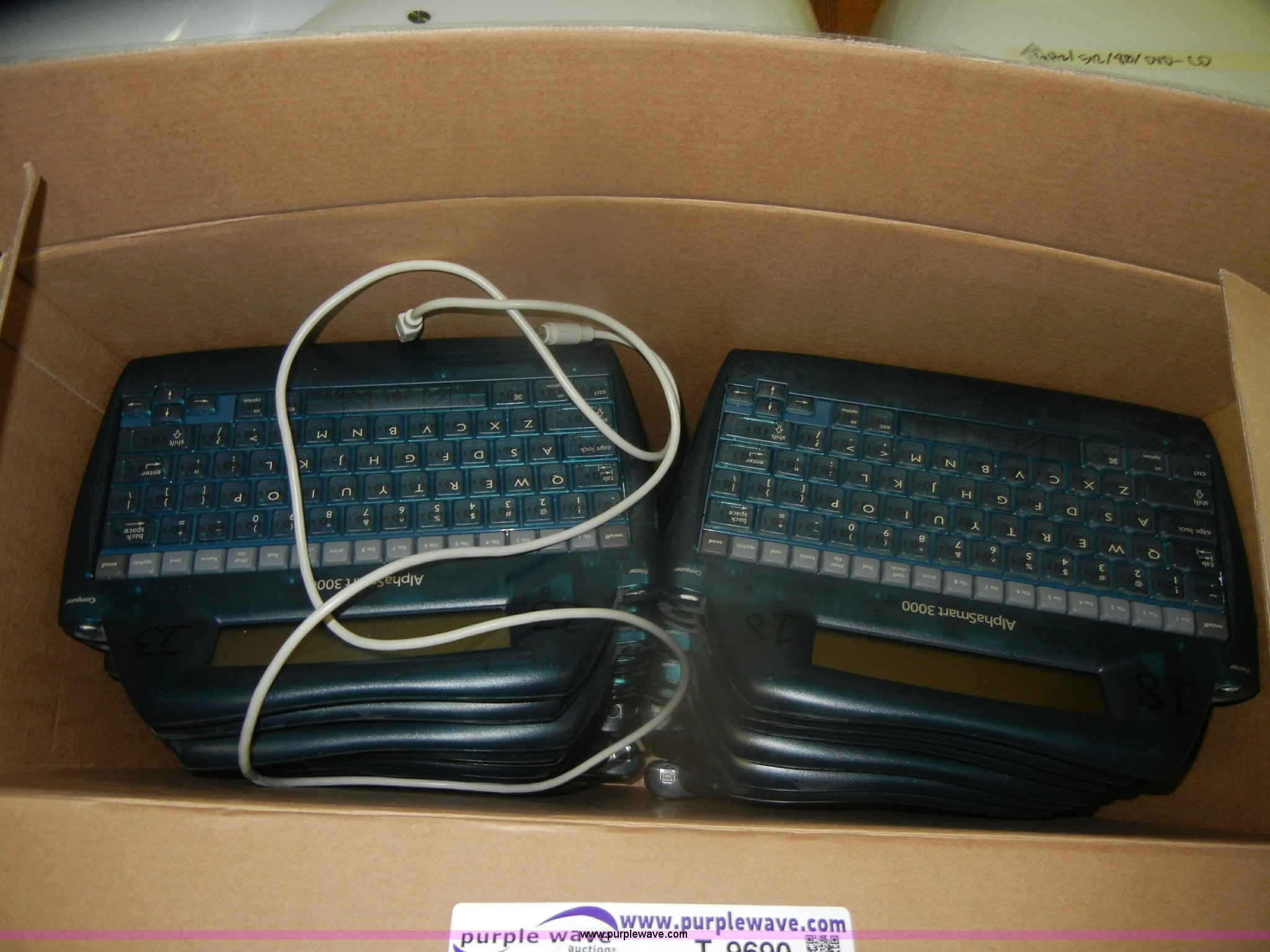 (30) Alpha Smart 3000 keyboards in Silver Lake, KS | Item T9690 sold ...