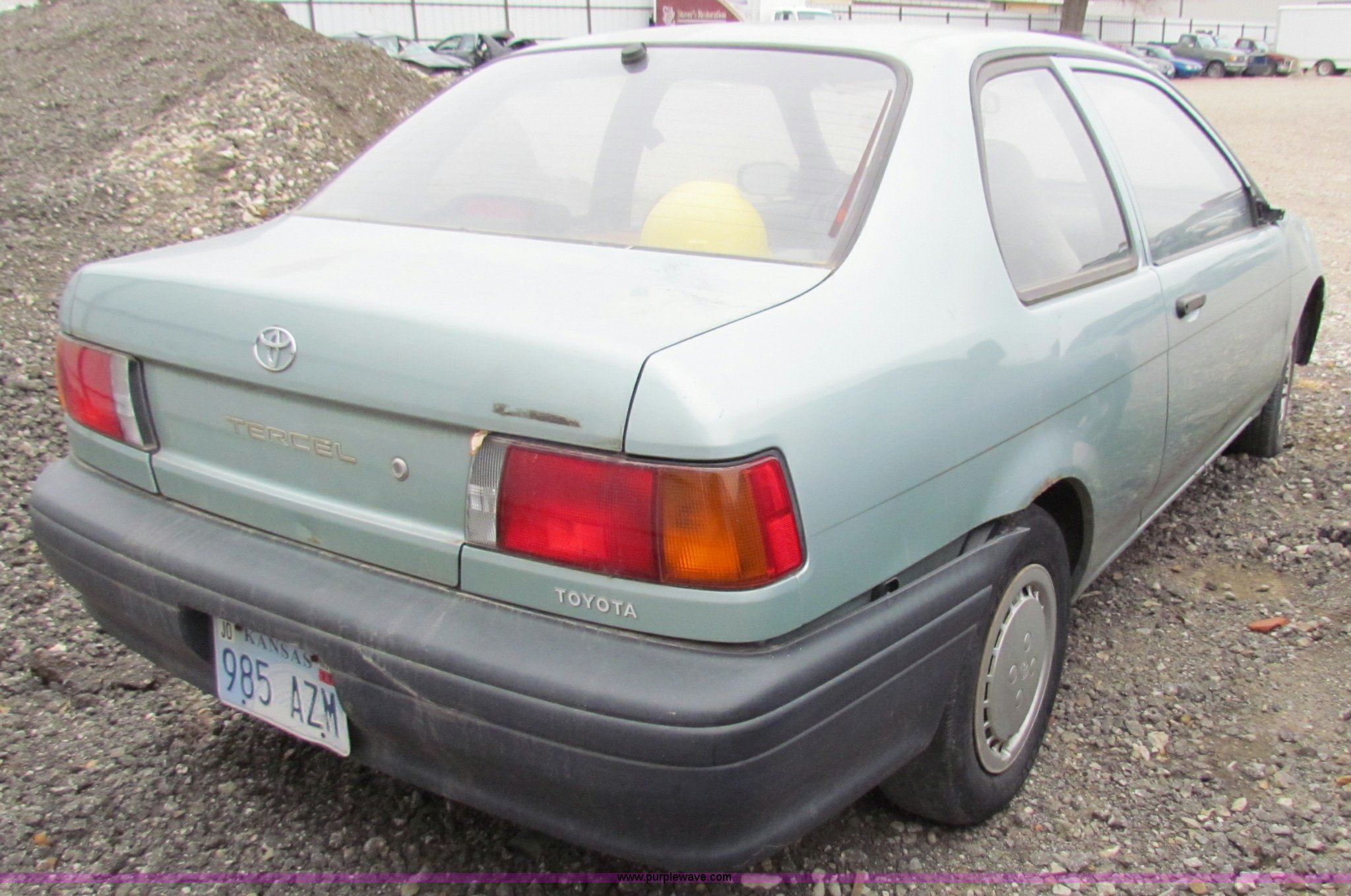 1991 Toyota Tercel in Emporia, KS | Item E8289 sold | Purple Wave