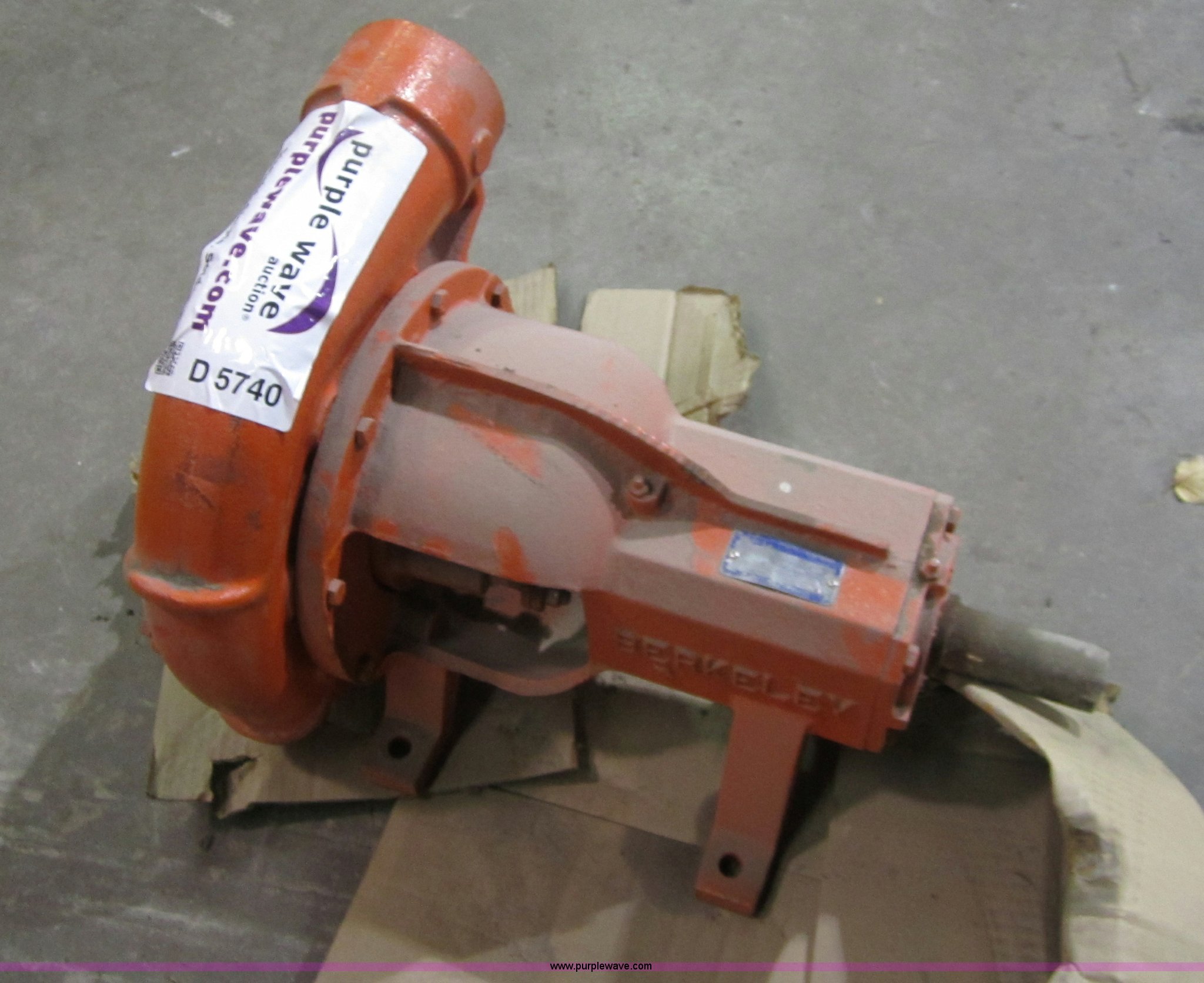 Berkeley B3ZRM PTO driven pump in Fredonia, KS | Item D5740 sold ...