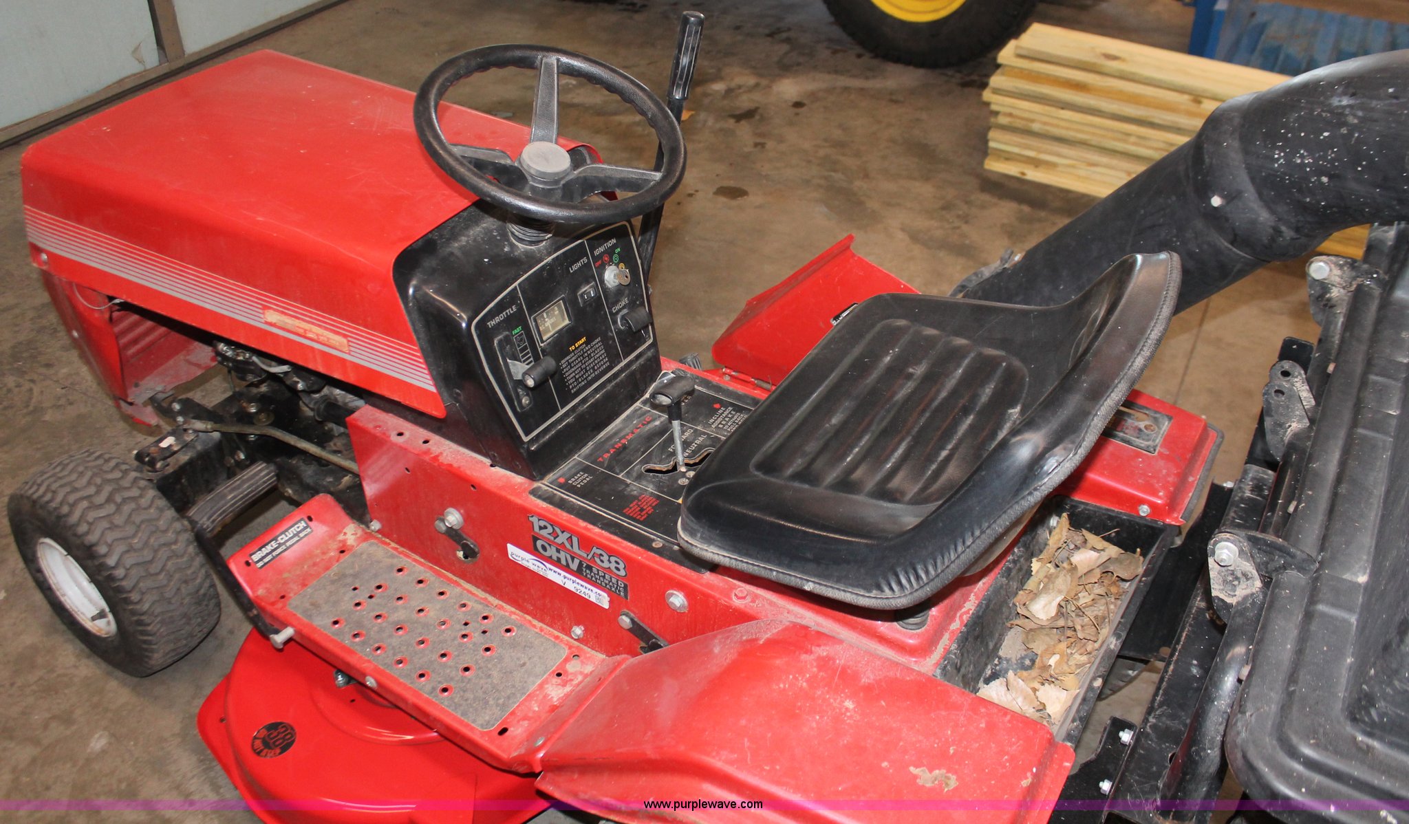 Montgomery Ward lawn tractor in Abilene, KS | Item V9249 sold | Purple Wave
