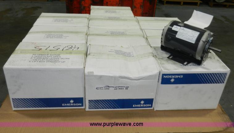 (10) Emerson direct drive fan air over motors in Lenexa, KS | Item ...
