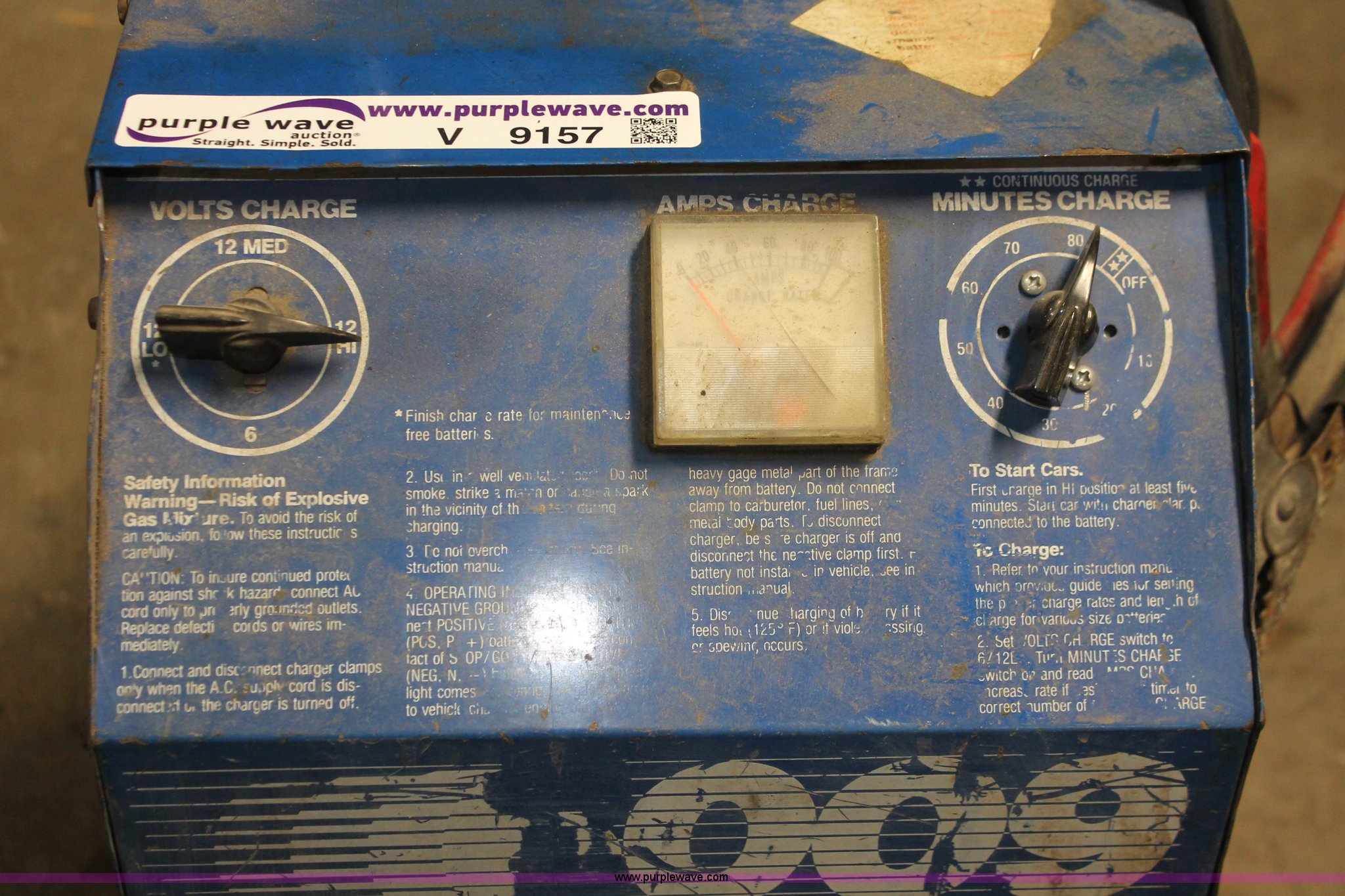 Associated Equipment 6009 battery charger in Junction City, KS | Item ...