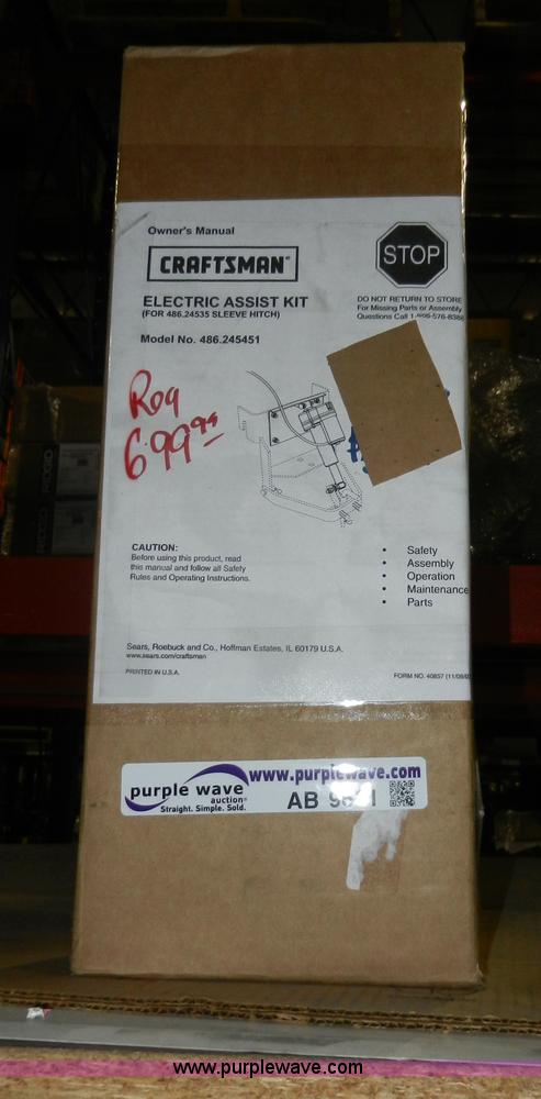 Craftsman electric assist kit in Spring Hill, KS | Item AB9631 sold ...