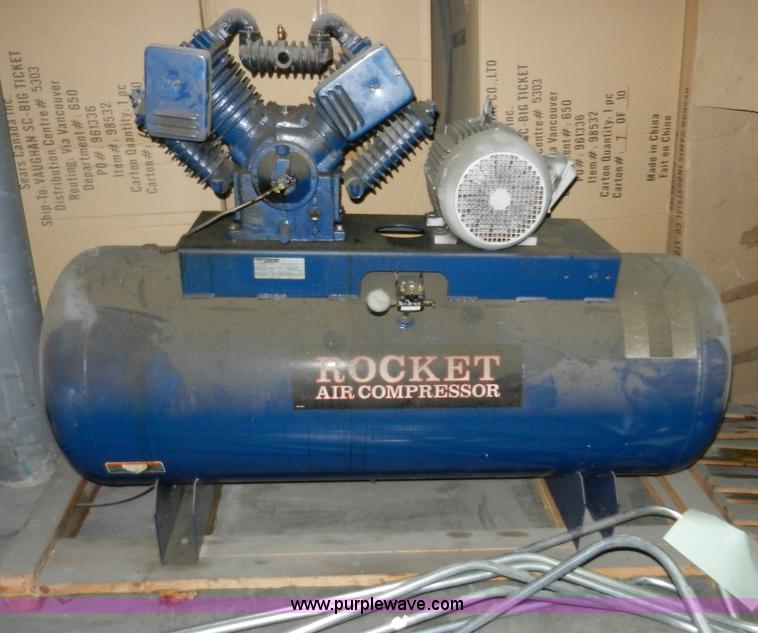 Rocket 120 gallon air compressor in Spring Hill, KS | Item W9646 sold ...