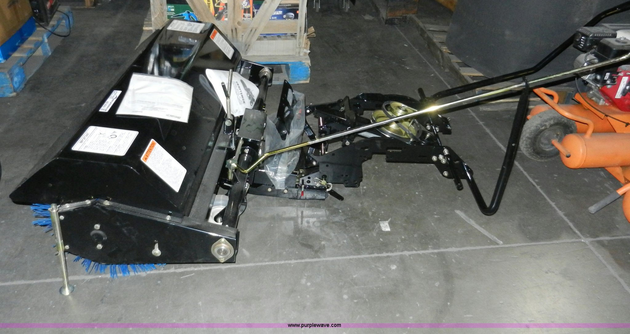 Craftsman 48" rotary broom in Spring Hill, KS | Item AB9642 sold ...
