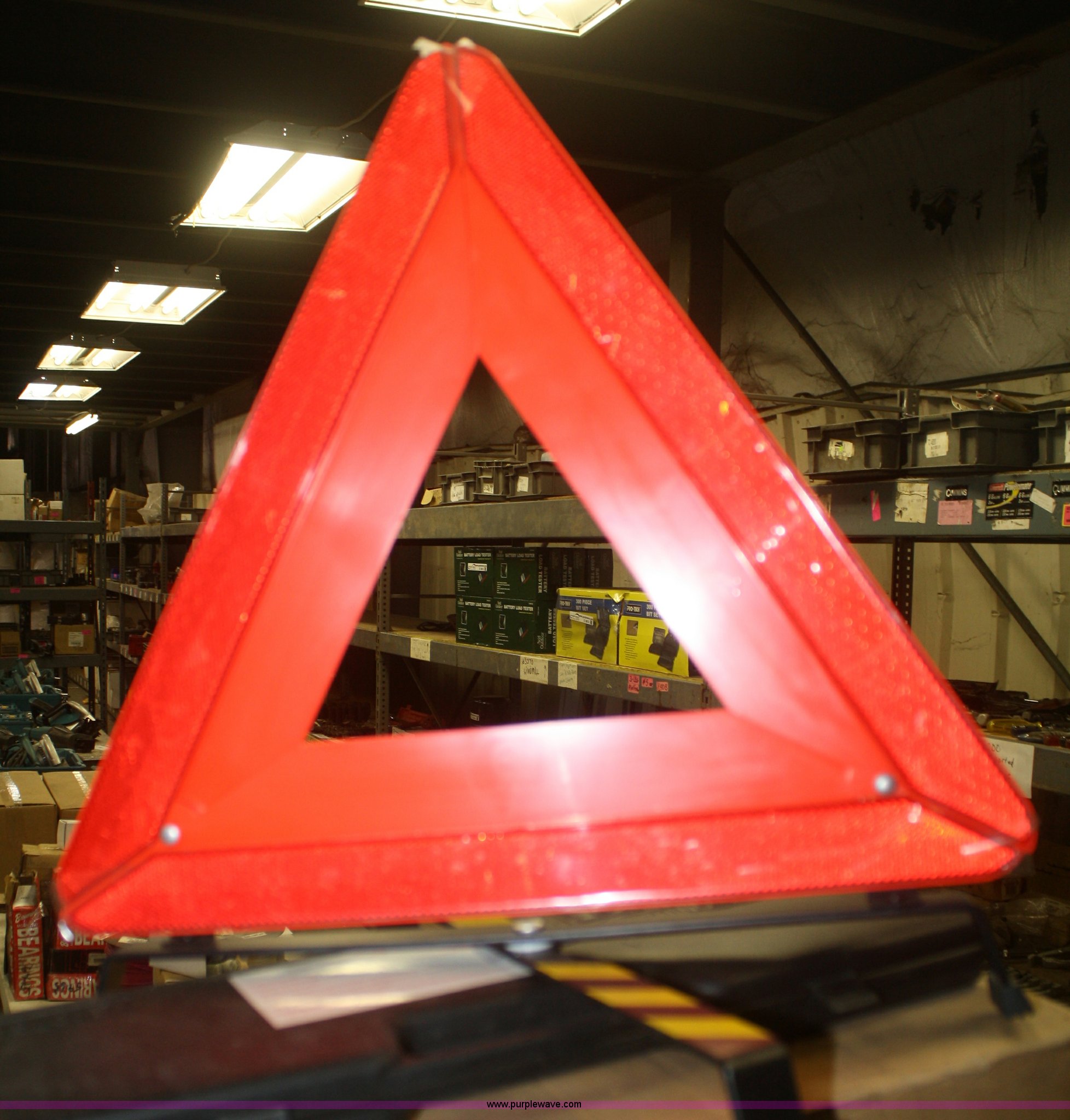 (24) flashing triangles with case in Spring Hill, KS | Item S9826 sold ...