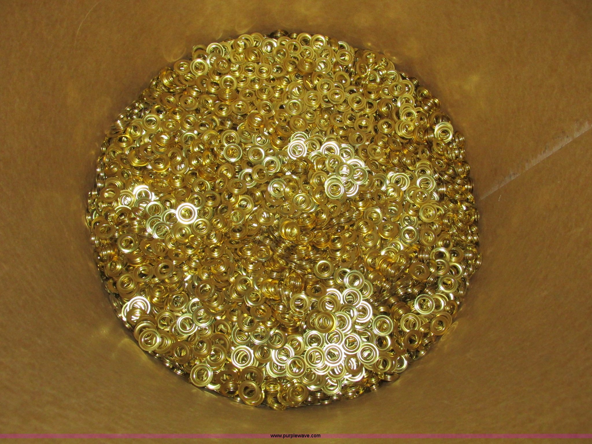 Stimpson brass eyelets in Spring Hill, KS | Item S9886 sold | Purple Wave