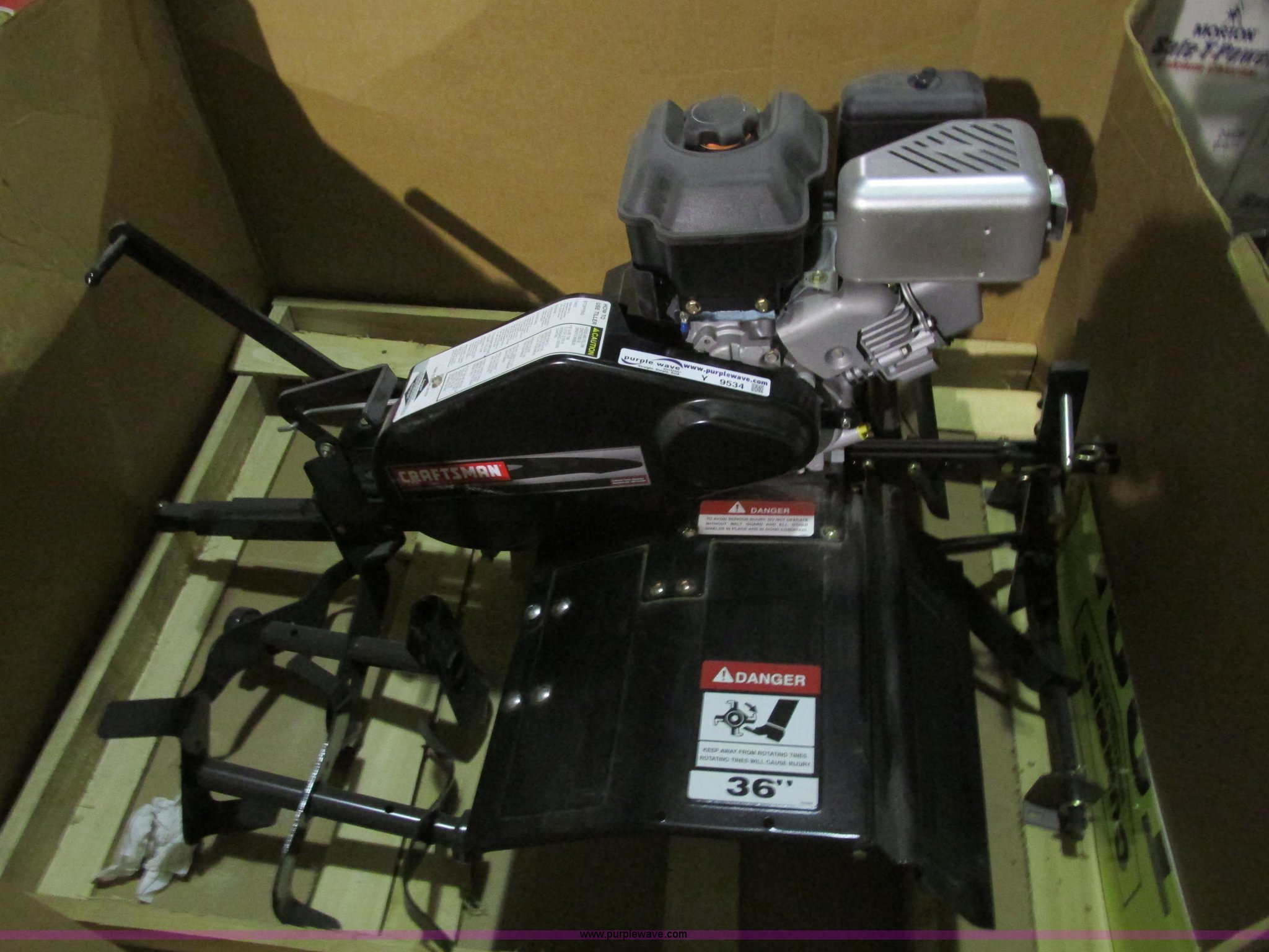 Craftsman 36" gas power tow-behind tiller in Spring Hill, KS | Item ...