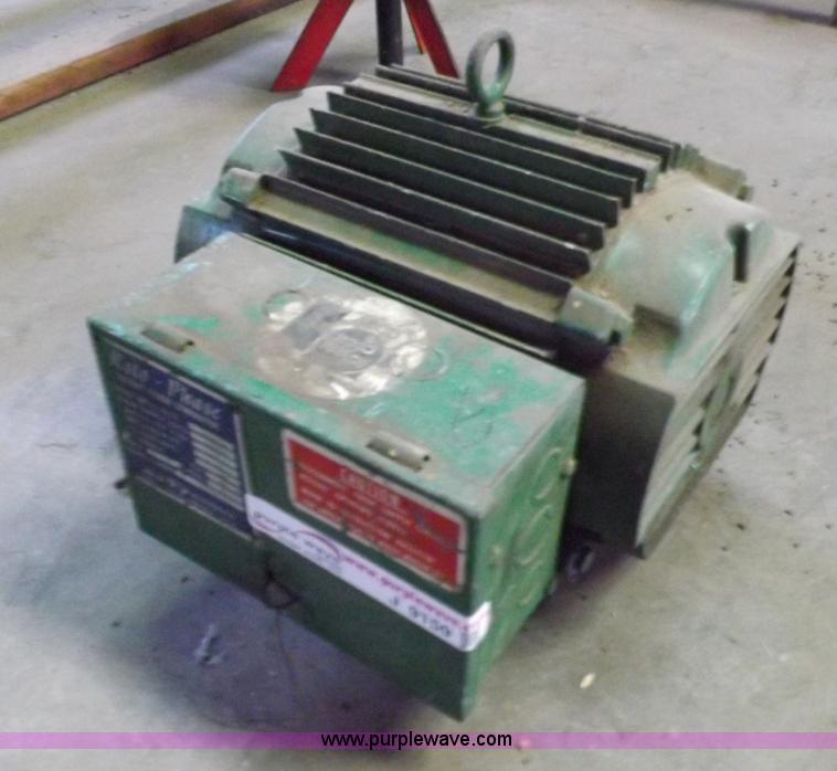 Arco Electric Roto Phase rotary phase generator in Garden City, KS ...