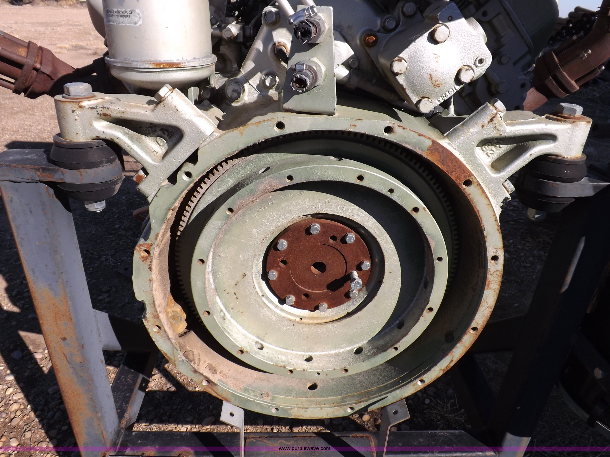 Isuzu 608 CID V8 diesel engine on stand in Ulysses, KS | Item F6375 ...