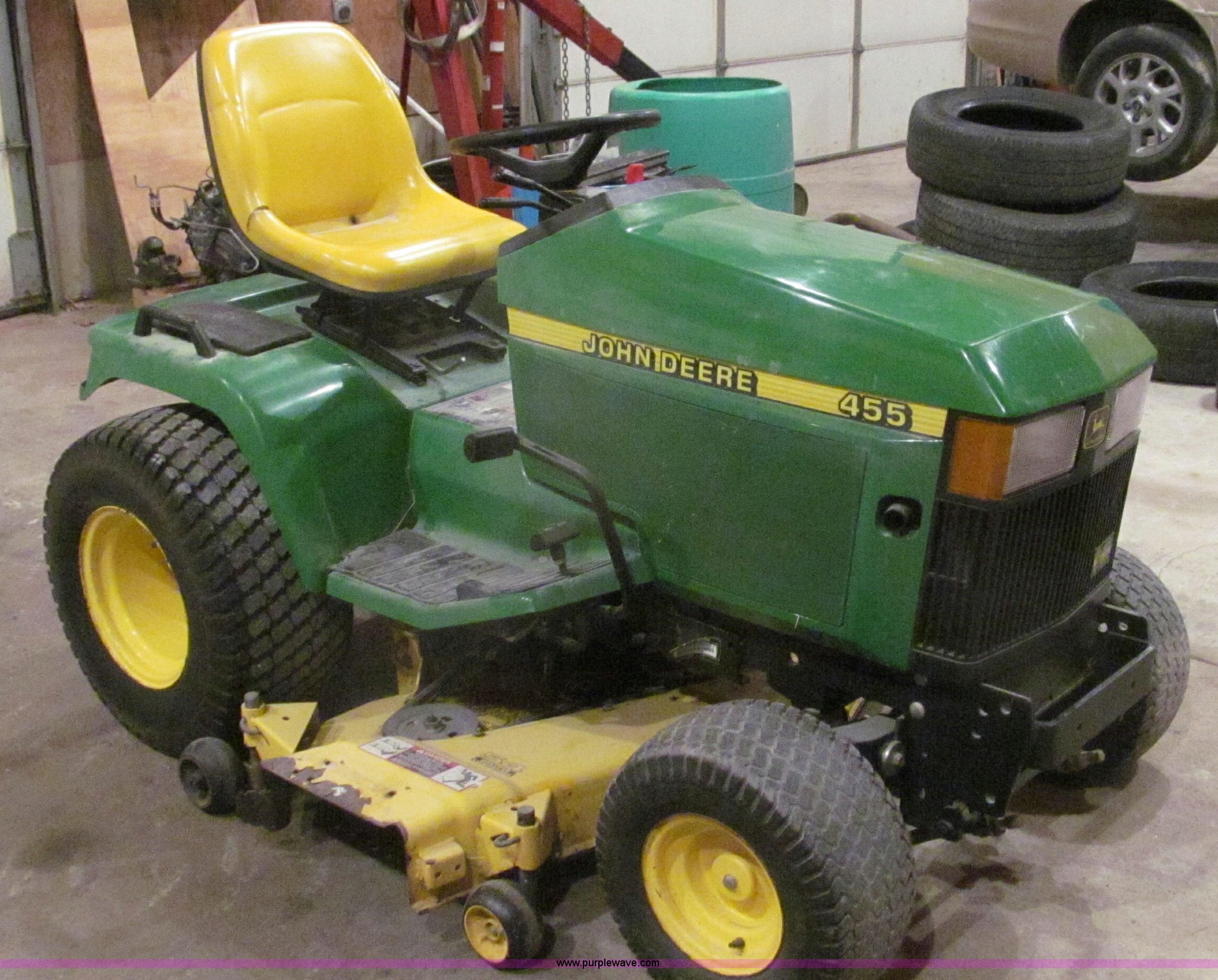 John Deere 445 lawn mower in Jefferson City, MO | Item E3718 sold ...