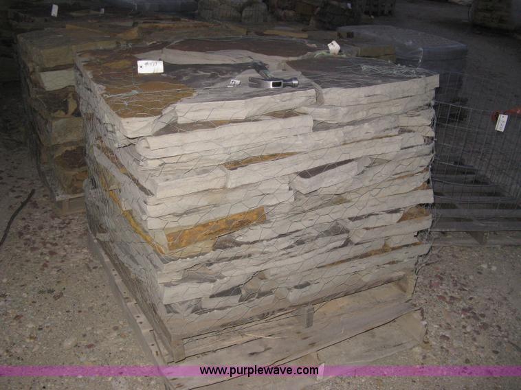 Oklahoma blue flagstone in Wichita, KS | Item Y9757 sold | Purple Wave