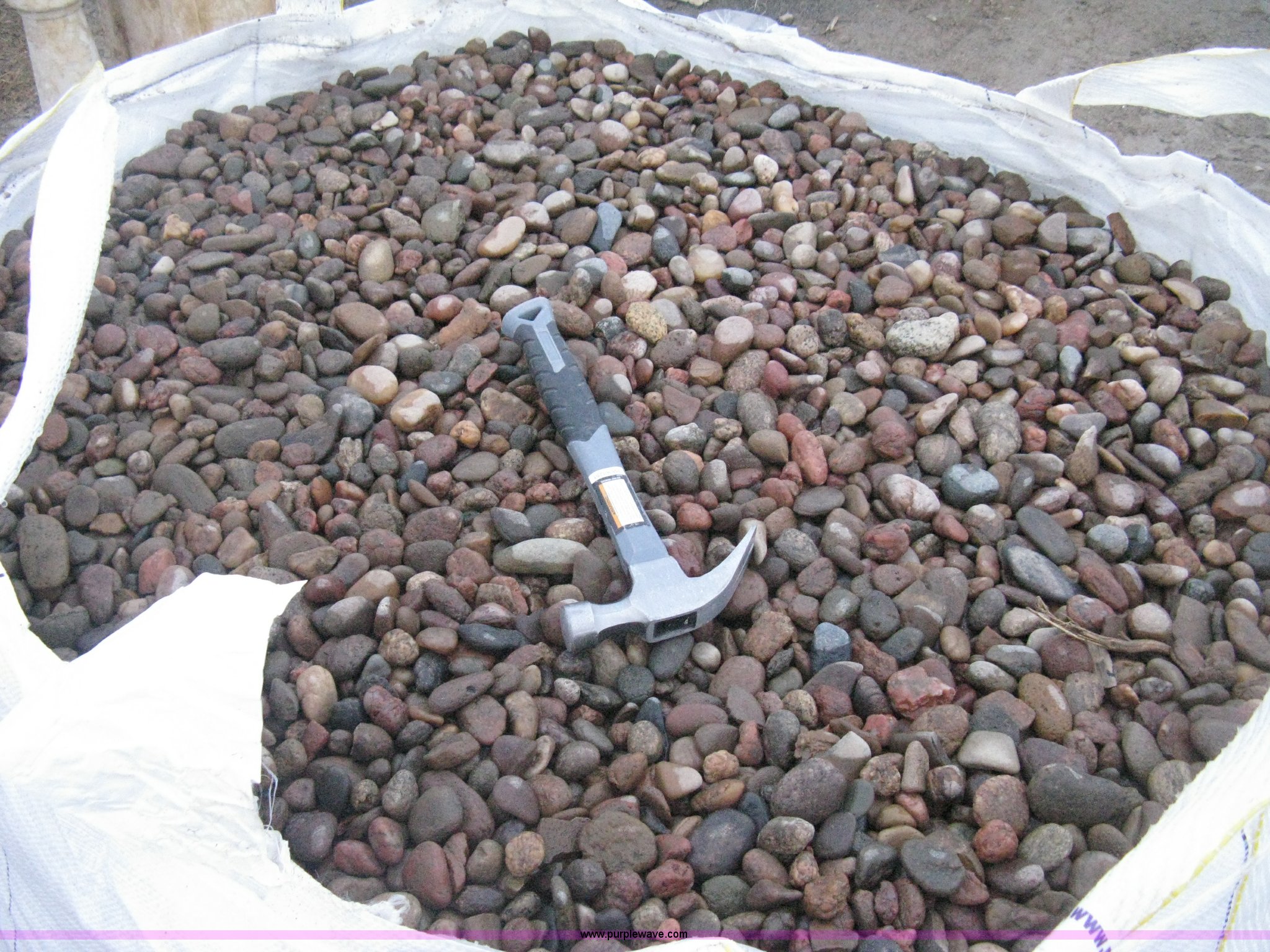 Kansas #3 river rock in Wichita, KS | Item AG9605 sold | Purple Wave