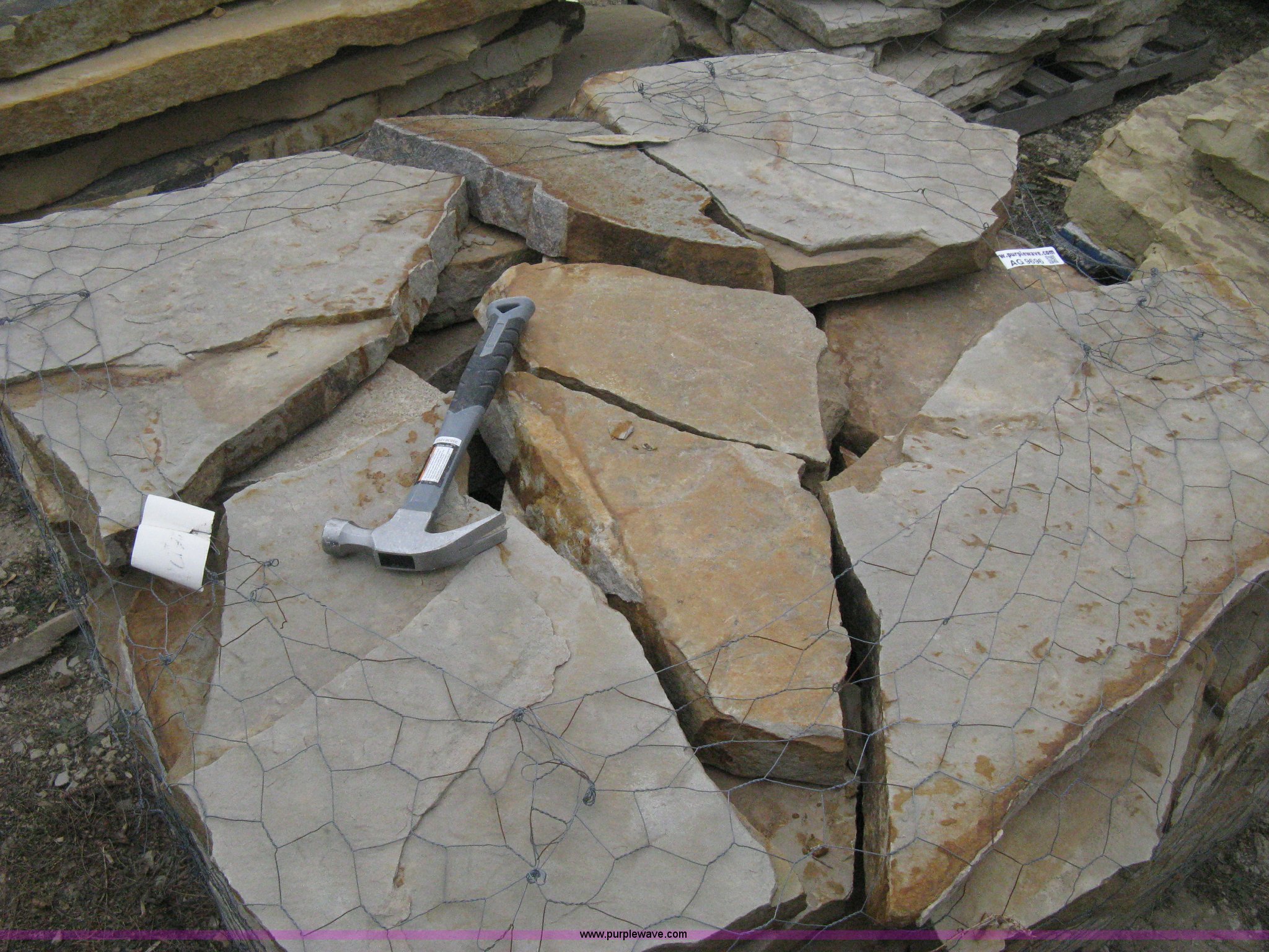 Arkansas rustic light gray flagstone, weight unknown in Wichita, KS ...