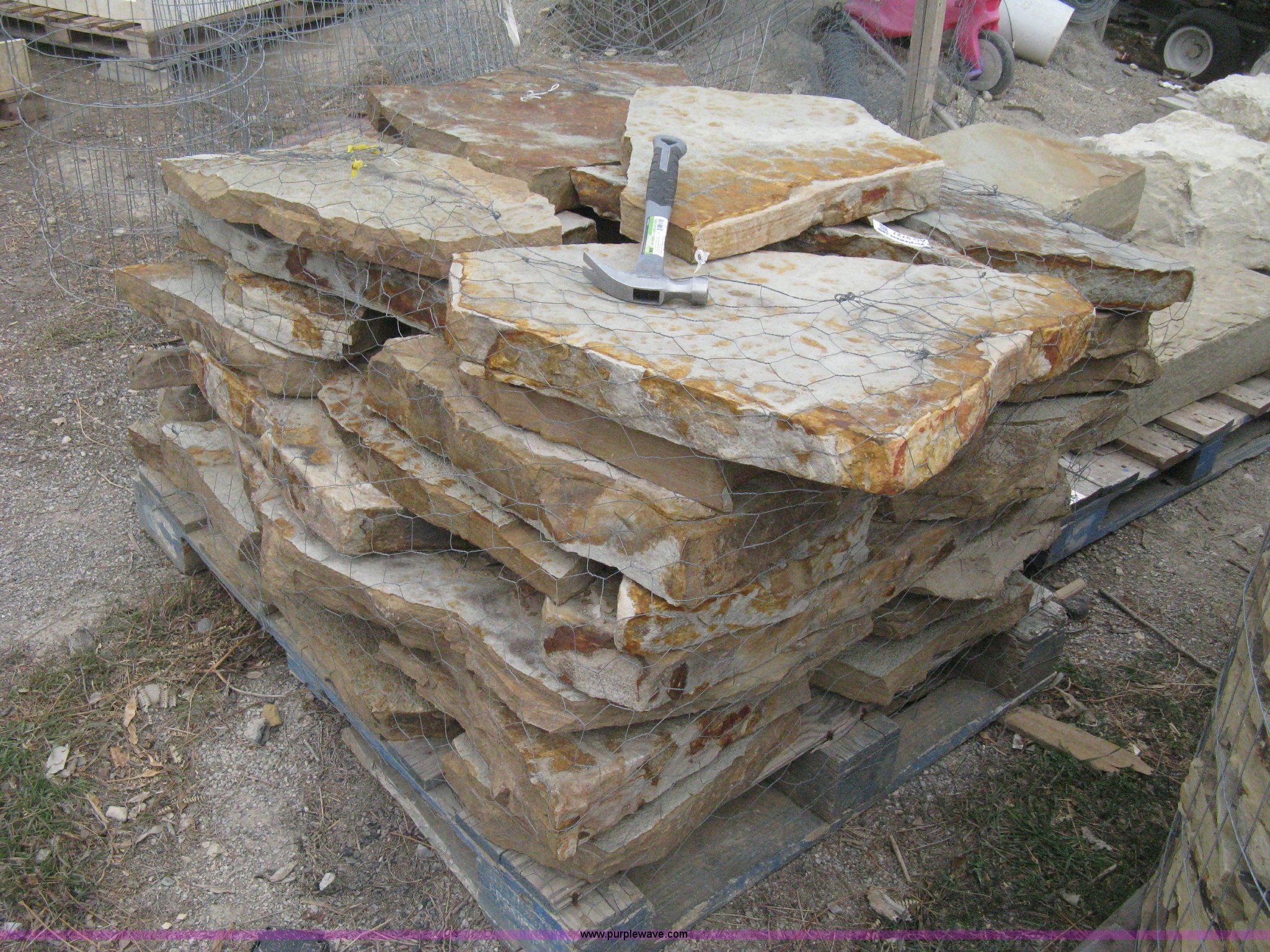 Arkansas rustic light gray flagstone in Wichita, KS | Item AG9727 sold ...