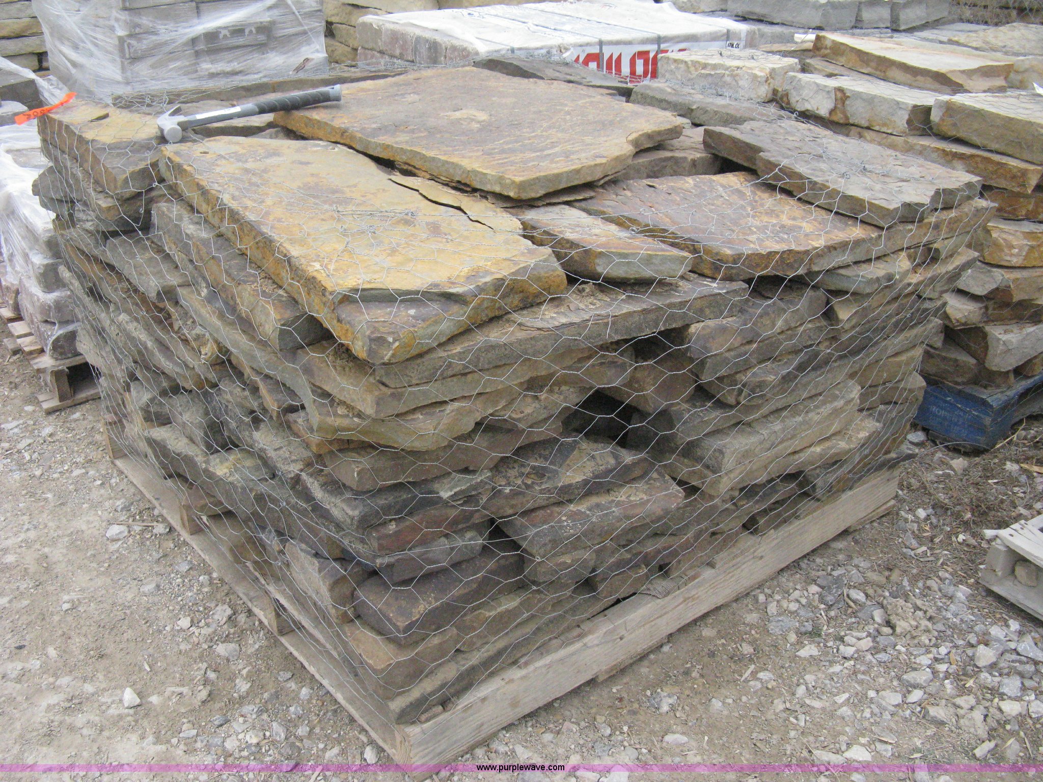 Creek flagstone in Wichita, KS | Item AK9079 sold | Purple Wave