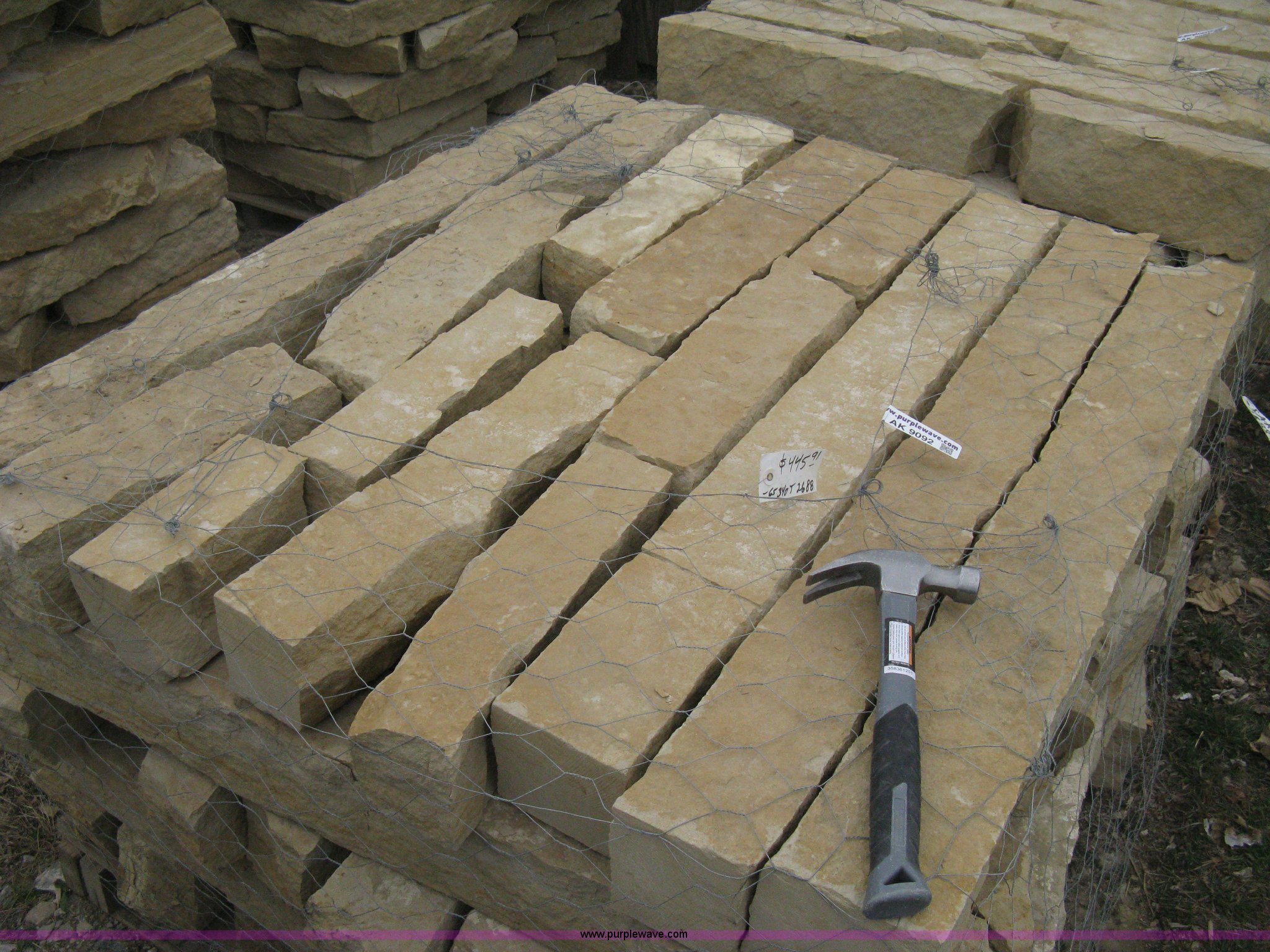 Buff 5" X 4" stone edging/ building stone in Wichita, KS | Item AK9092 ...