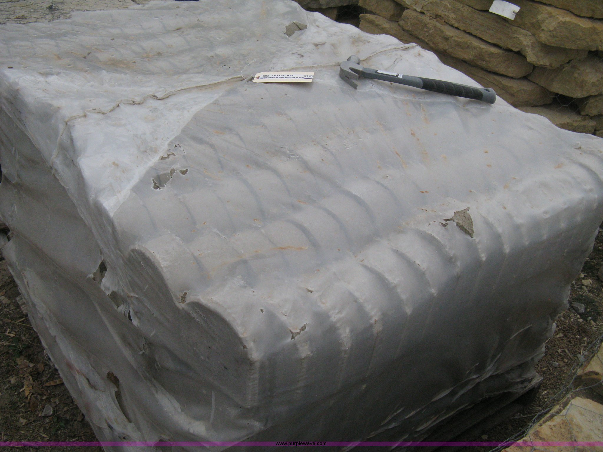 24" curved scallop gray edging/tree ring in Wichita, KS | Item AK9100 ...