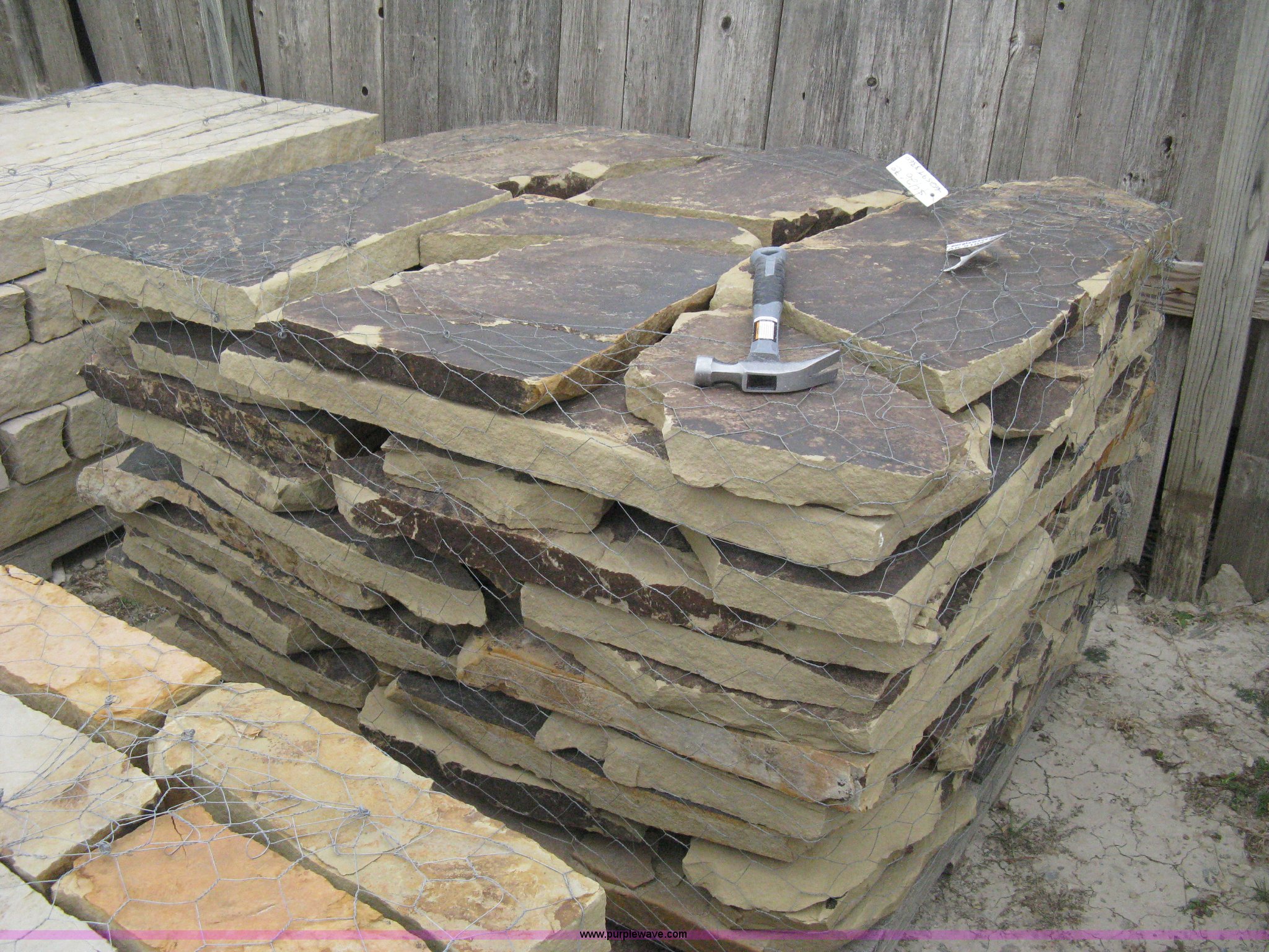 Ark-Okla flagstone in Wichita, KS | Item AK9102 sold | Purple Wave