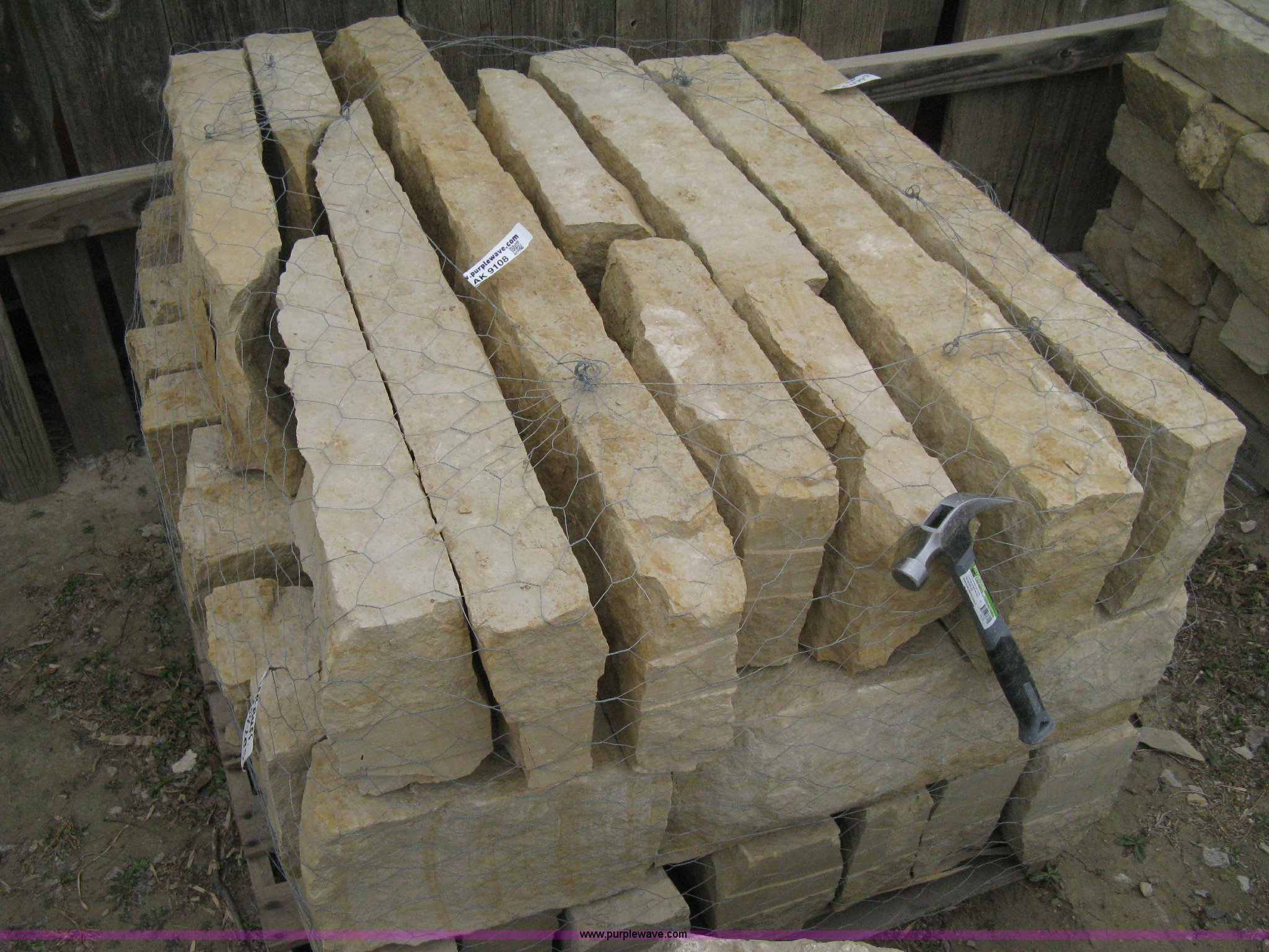 10" X 4" buff stone edging/building stone in Wichita, KS | Item AK9108 ...