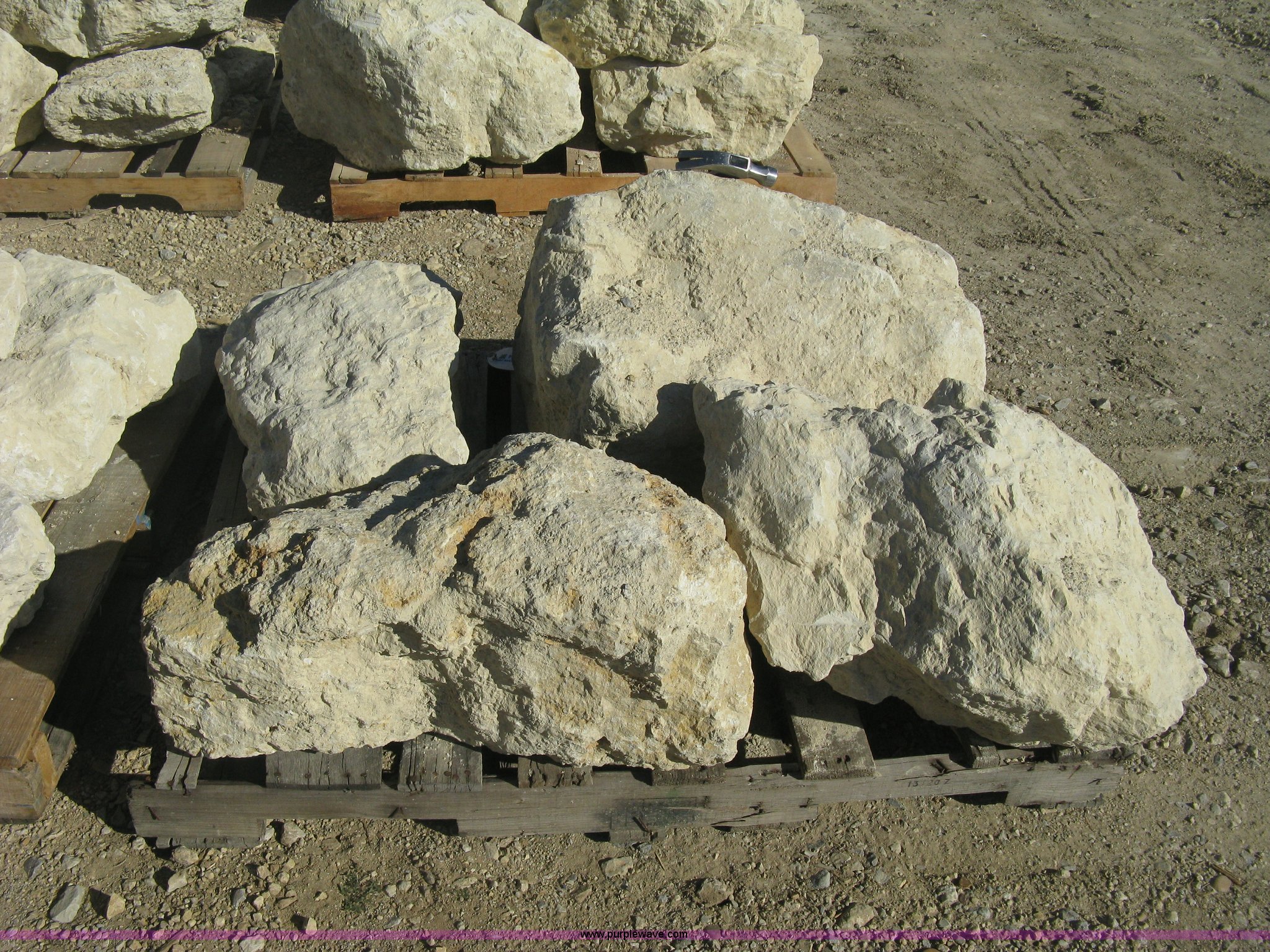2 pallets of limestone boulders in Wichita, KS | Item R9984 sold ...