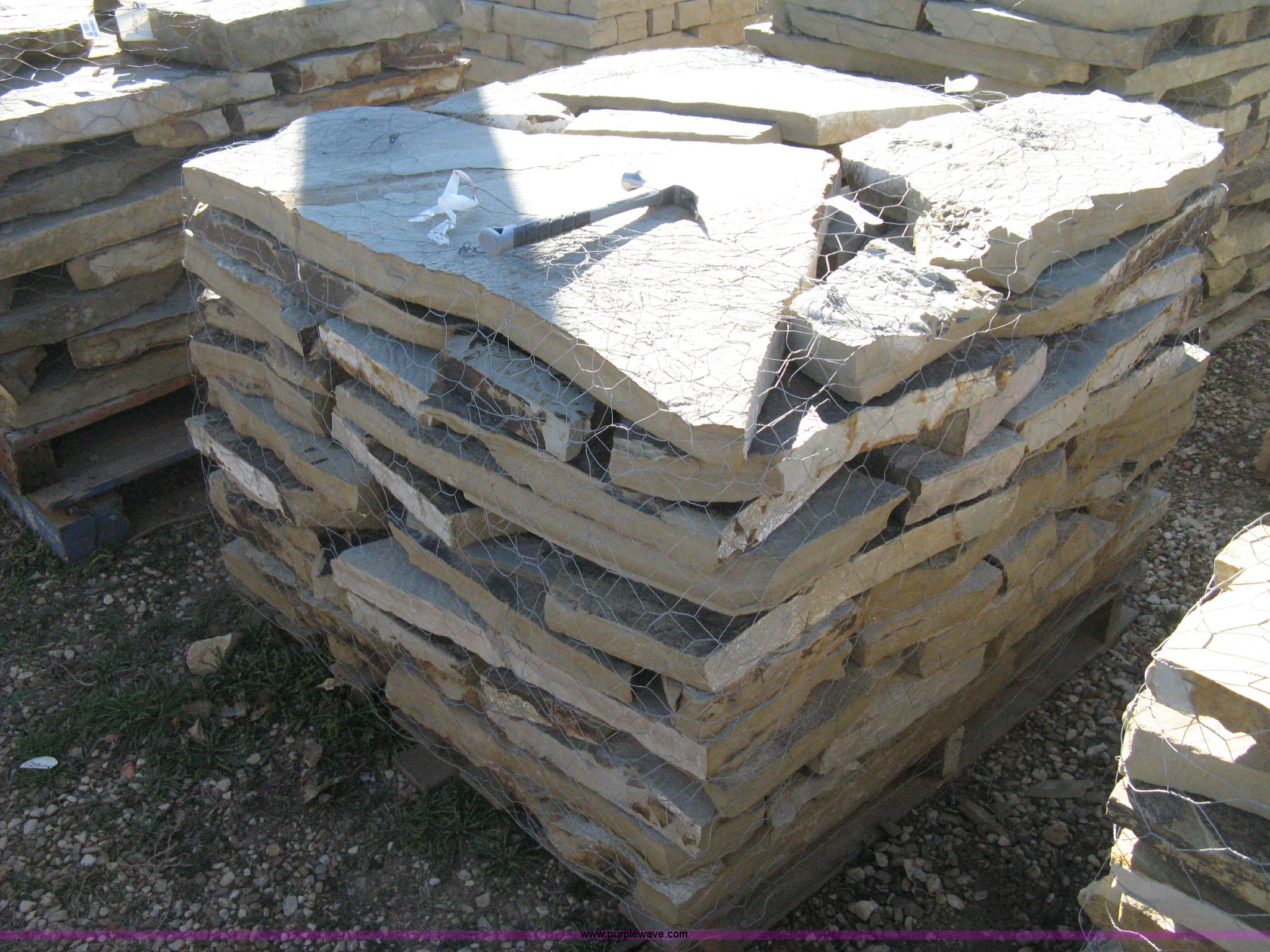 2" Ark-Okla flagstone in Wichita, KS | Item R9989 sold | Purple Wave