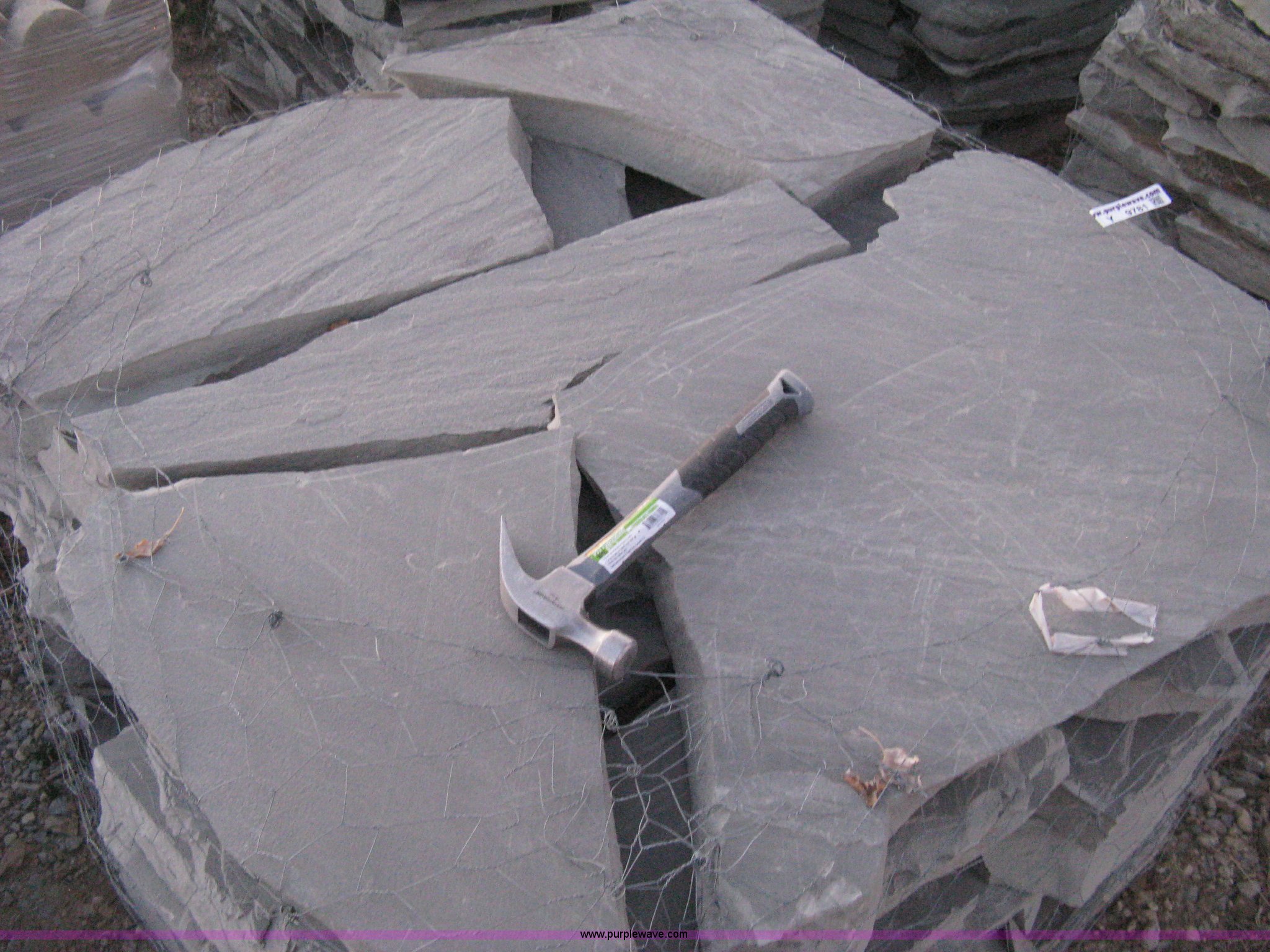 Oklahoma blue flagstone in Wichita, KS | Item Y9781 sold | Purple Wave