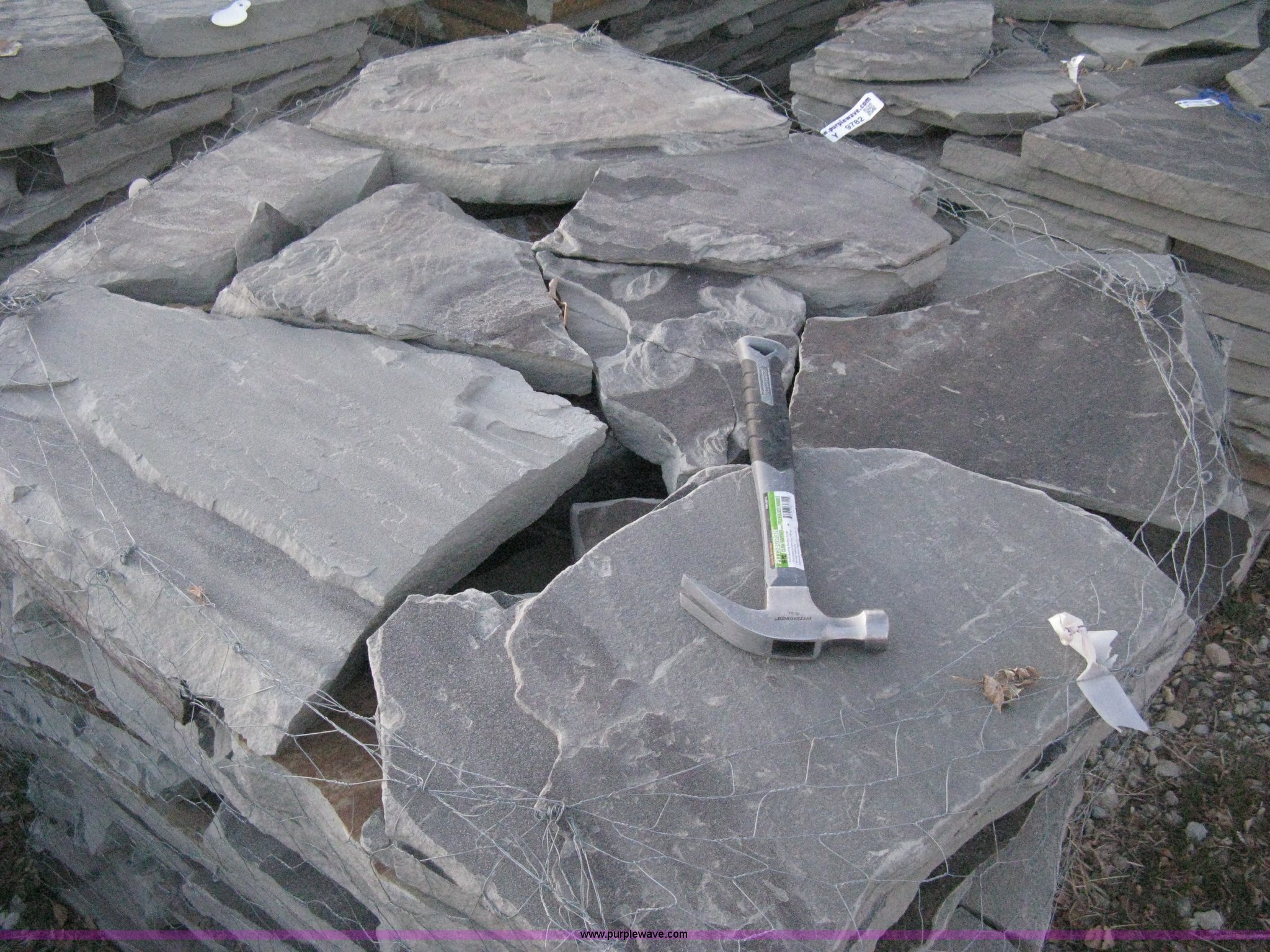 Oklahoma blue flagstone in Wichita, KS | Item Y9782 sold | Purple Wave