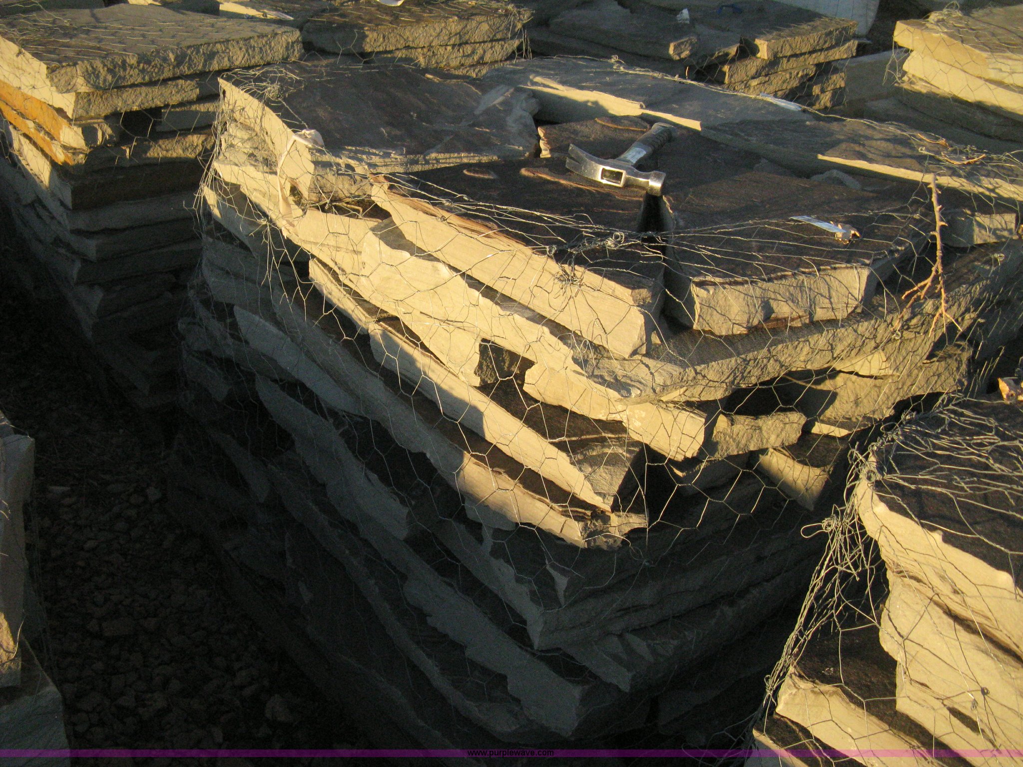 Blue flagstone in Wichita, KS | Item Y9799 sold | Purple Wave