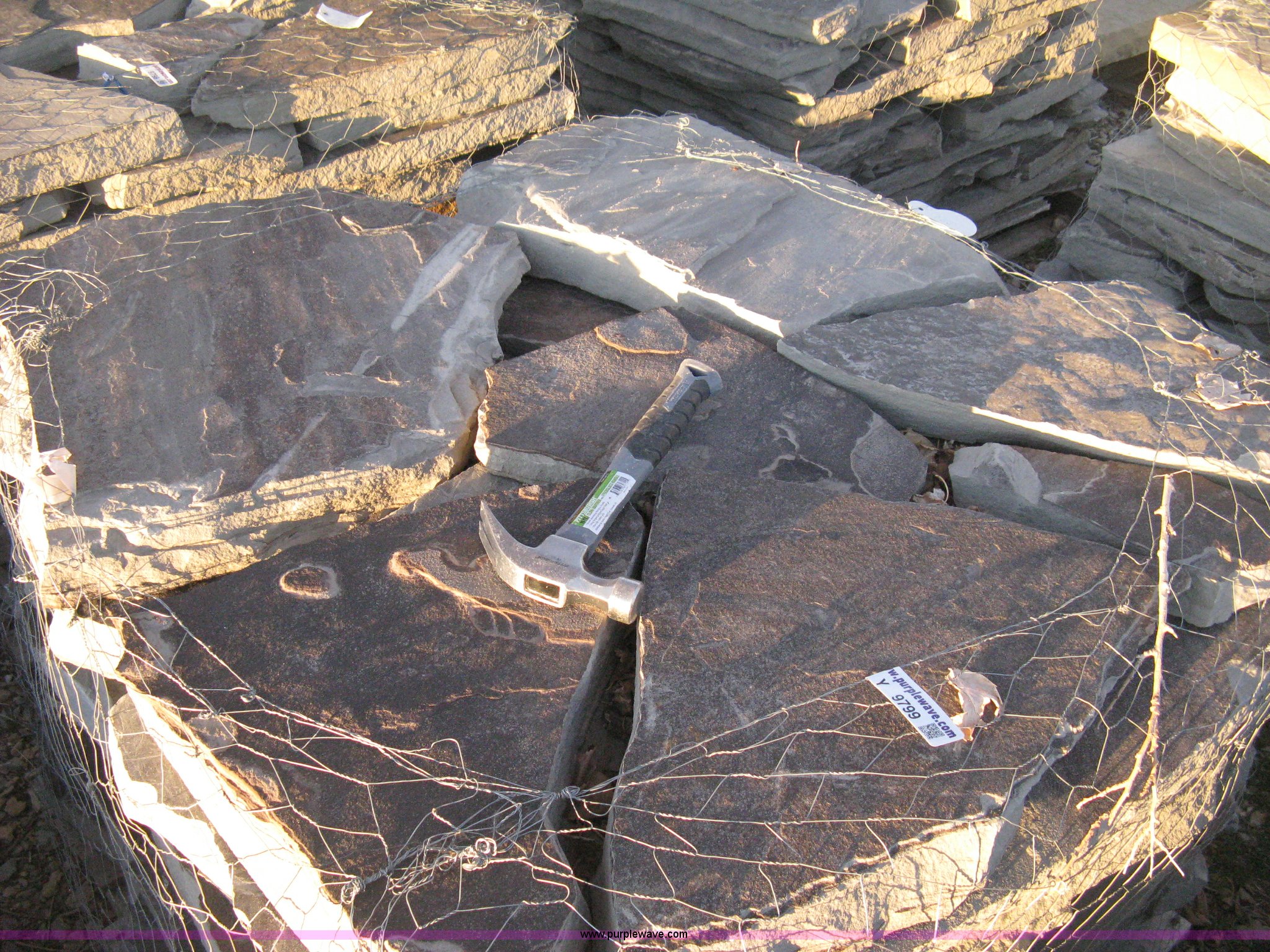 Blue flagstone in Wichita, KS | Item Y9799 sold | Purple Wave