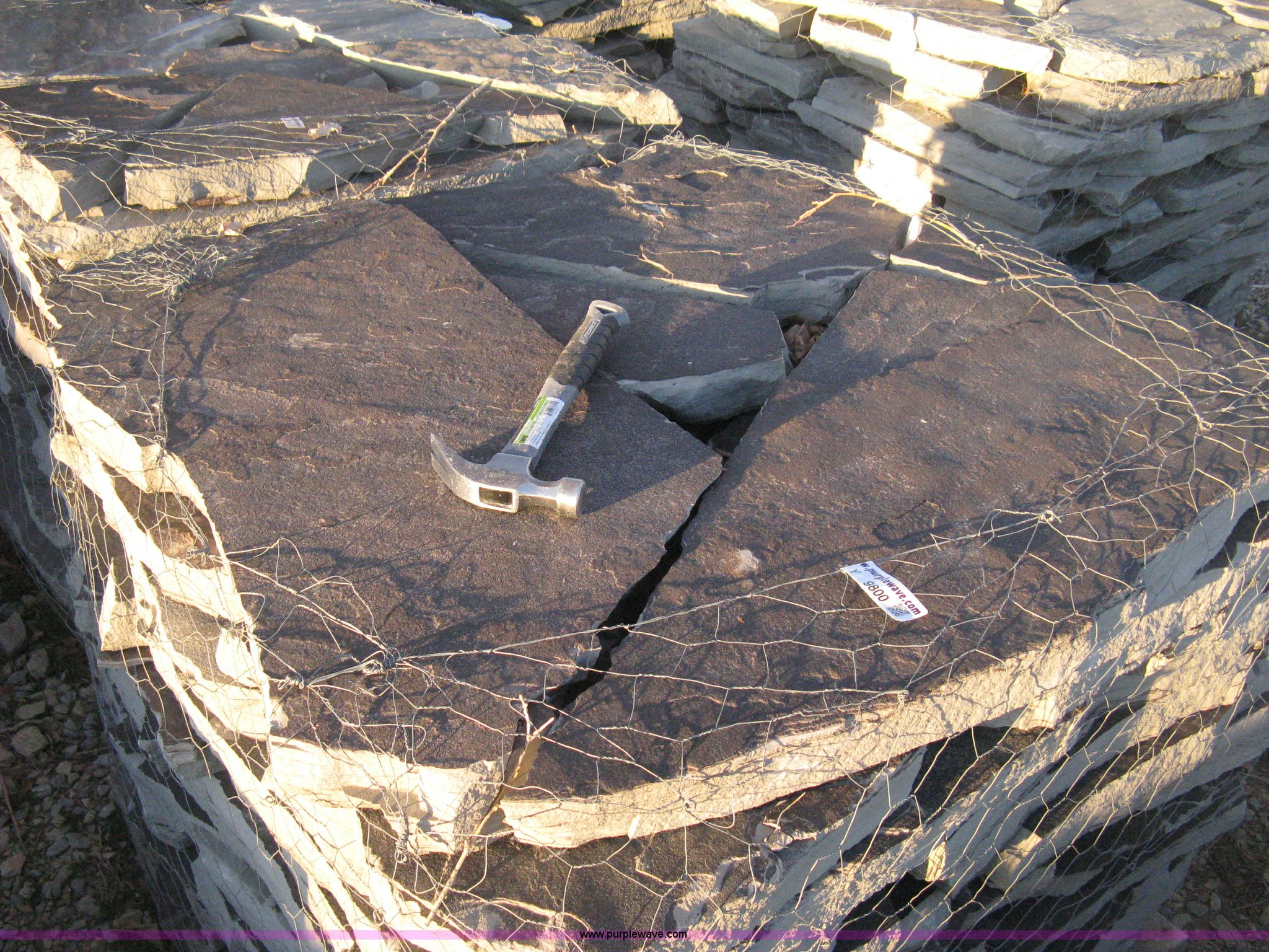 Blue flagstone in Wichita, KS | Item Y9800 sold | Purple Wave
