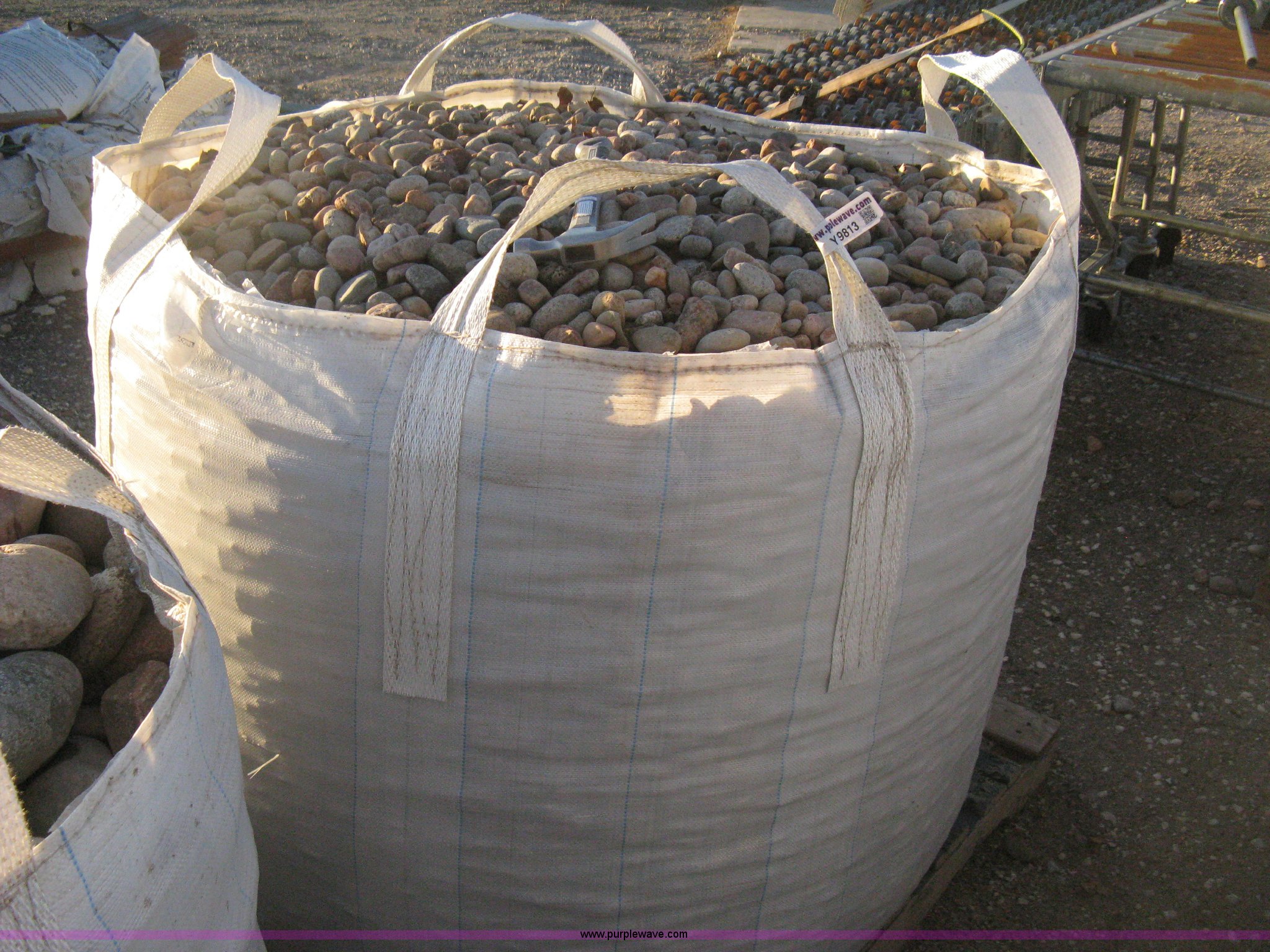 1" - 2" Colorado river rock in Wichita, KS | Item Y9813 sold | Purple Wave