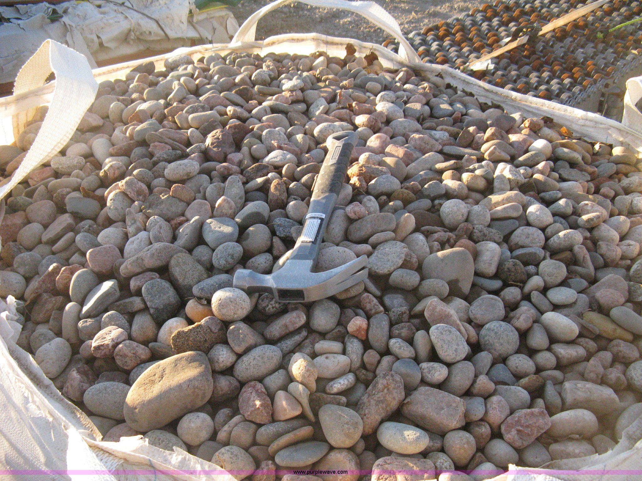 1" - 2" Colorado river rock in Wichita, KS | Item Y9813 sold | Purple Wave