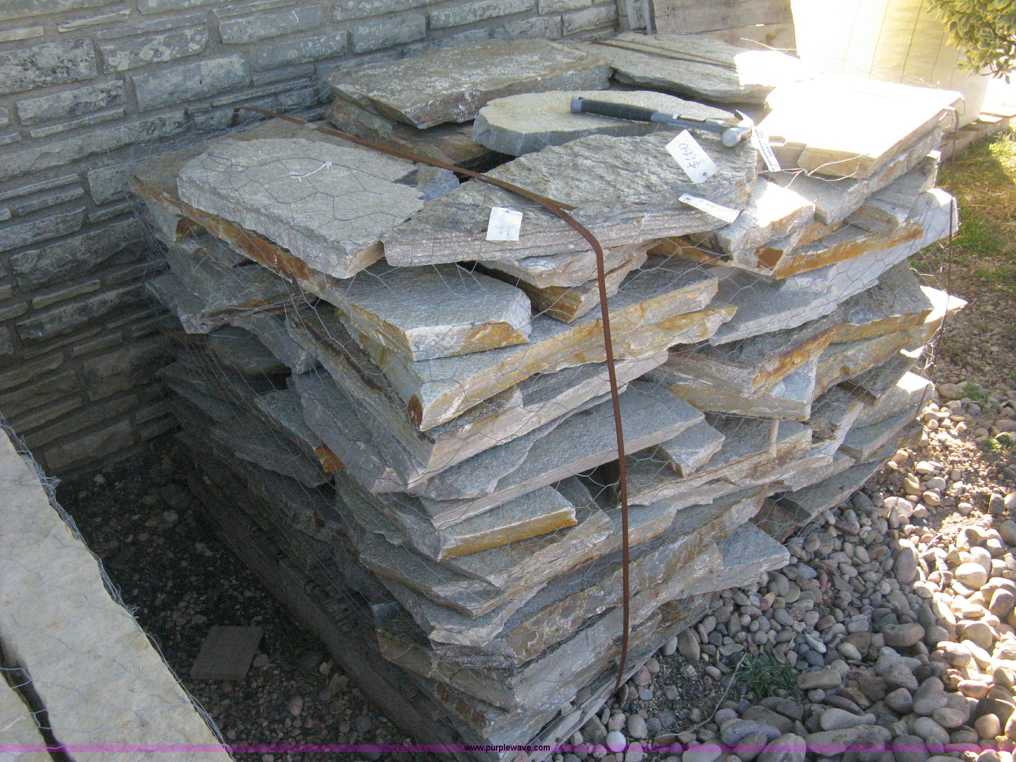 Idaho quartz flagstone in Wichita, KS | Item Z9887 sold | Purple Wave