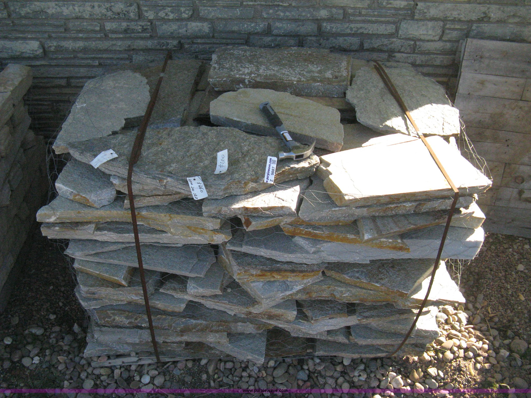Idaho quartz flagstone in Wichita, KS | Item Z9887 sold | Purple Wave